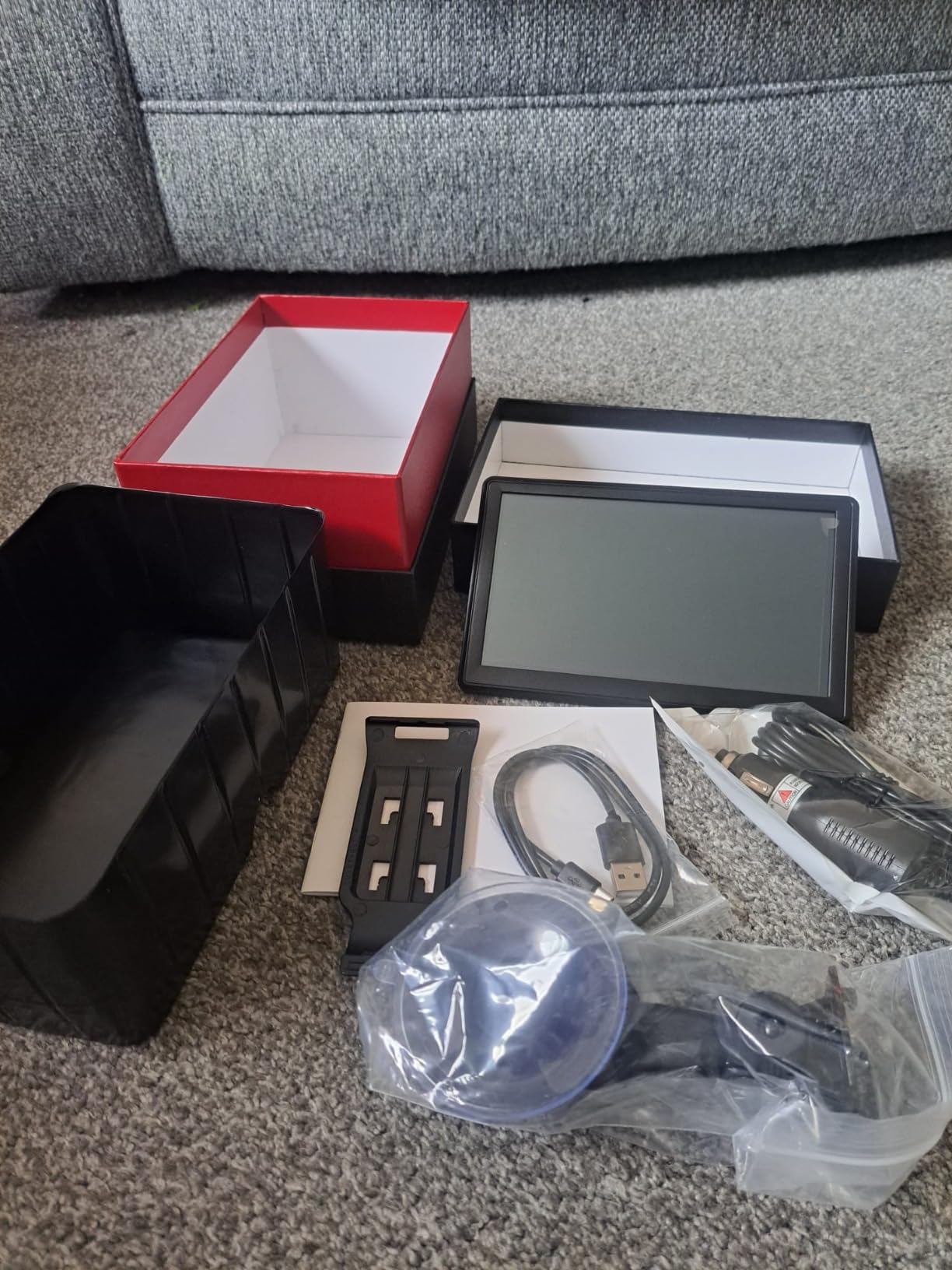 UK Sat Nav with 2023 Europe Maps, Jimtour 7 inch GPS Navigator ...