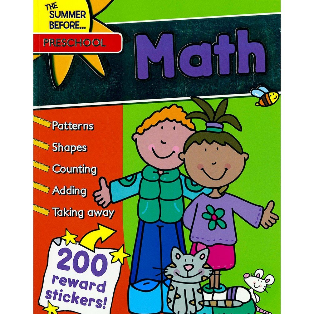 The Summer Before Preschool: Maths: Parragon Books: 9781445434919 ...
