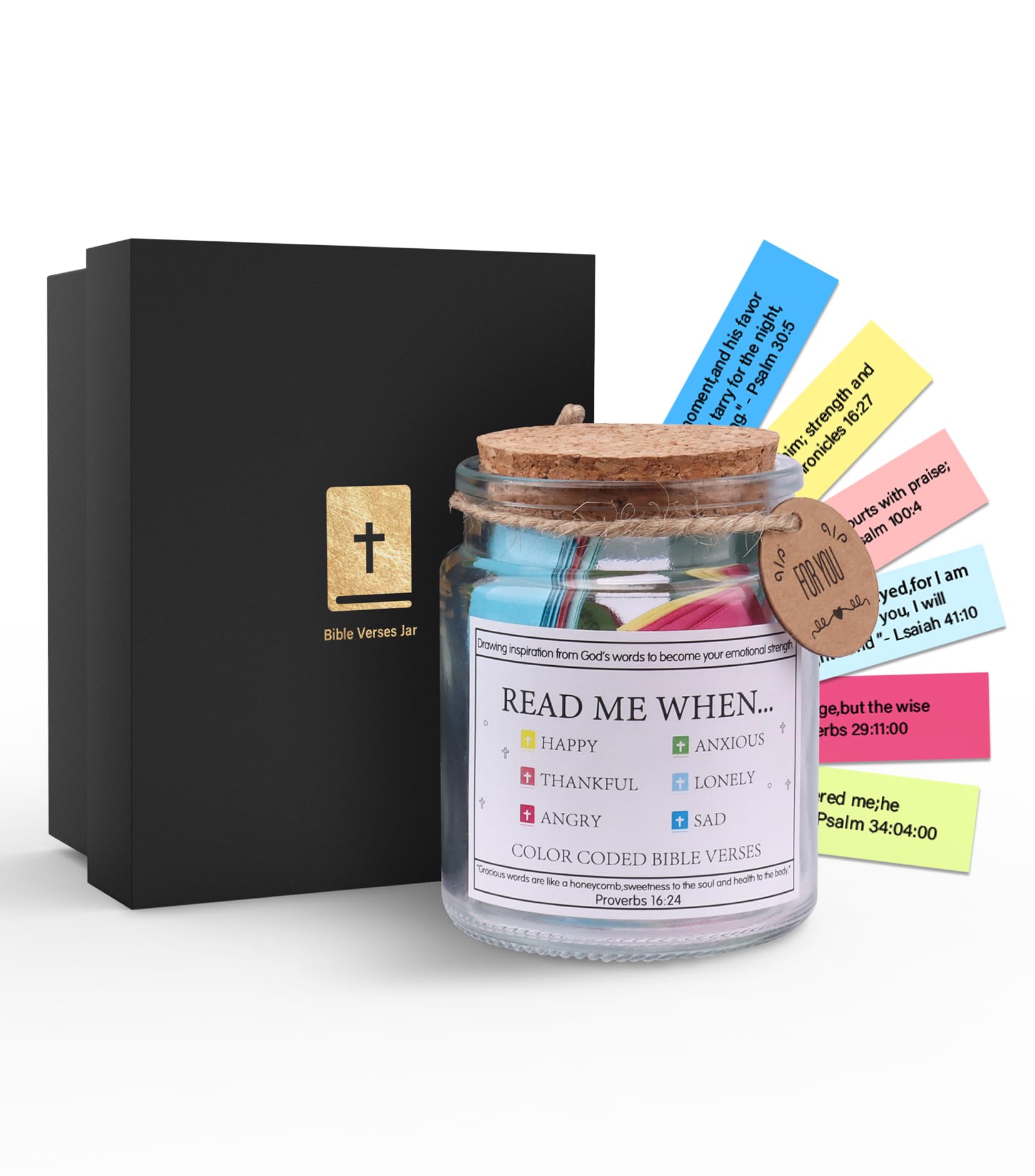 Buy CuieTueeBible Verse Jar for Emotions and Feelings Read Me When ...