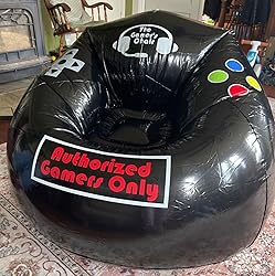 Amazon.com: Inflatable Gamer Chair - Bean Bag Chairs for Kids - Kids ...