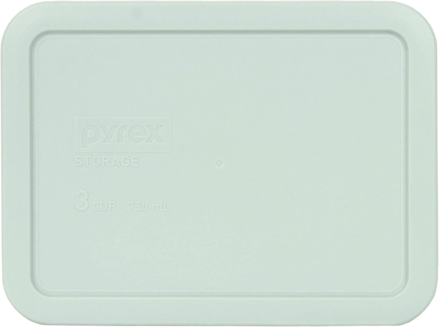 Amazon.com - Pyrex 7210-PC 3 Cup Muddy Aqua Rectangle Plastic Food ...