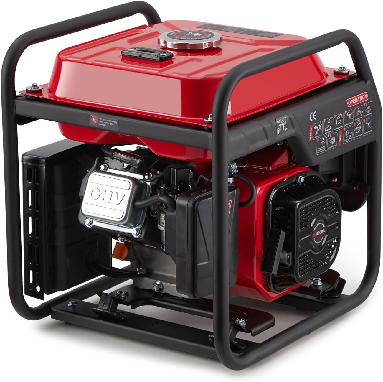 Towallmark Portable Inverter Generator 4000W Generator 220V, Clean ...