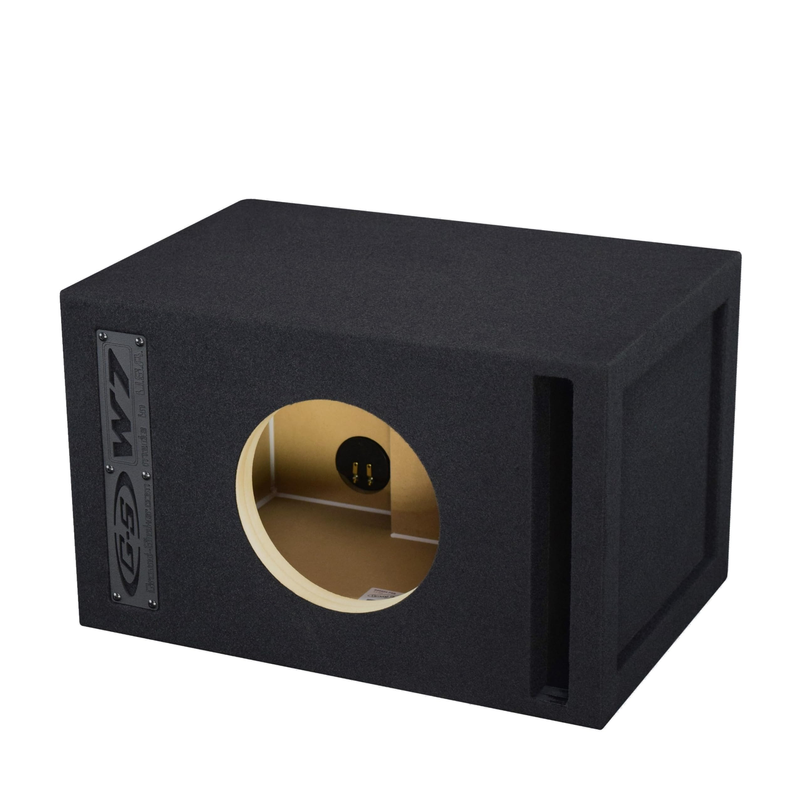 Amazon.com: 10" Single Ported/Vented Sub Box Subwoofer Enclosure for JL ...