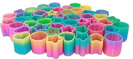 Amazon.com: Mini Magic Spring Assortment - Bulk Pack of 50 Rainbow ...