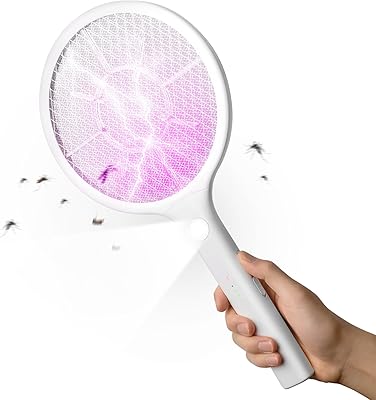 Amazon.com : Buzbug Electric Fly Swatter, Type-C Rechargeable Bug ...
