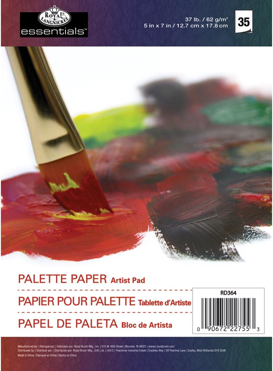Amazon.com: Essentials Palette Artist Paper Pad 5"X7"-35 Sheets
