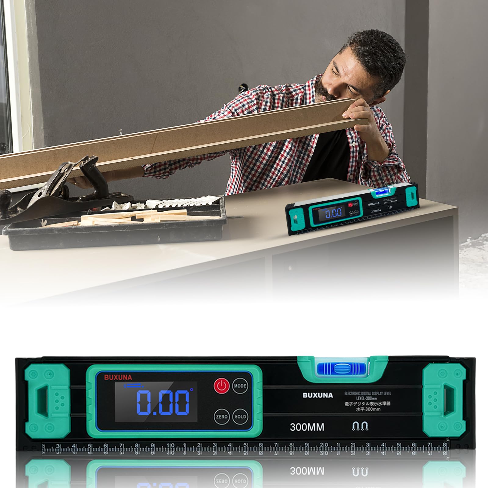 Digital Level - Digital Level with Slope Percentage, Smart Level ...