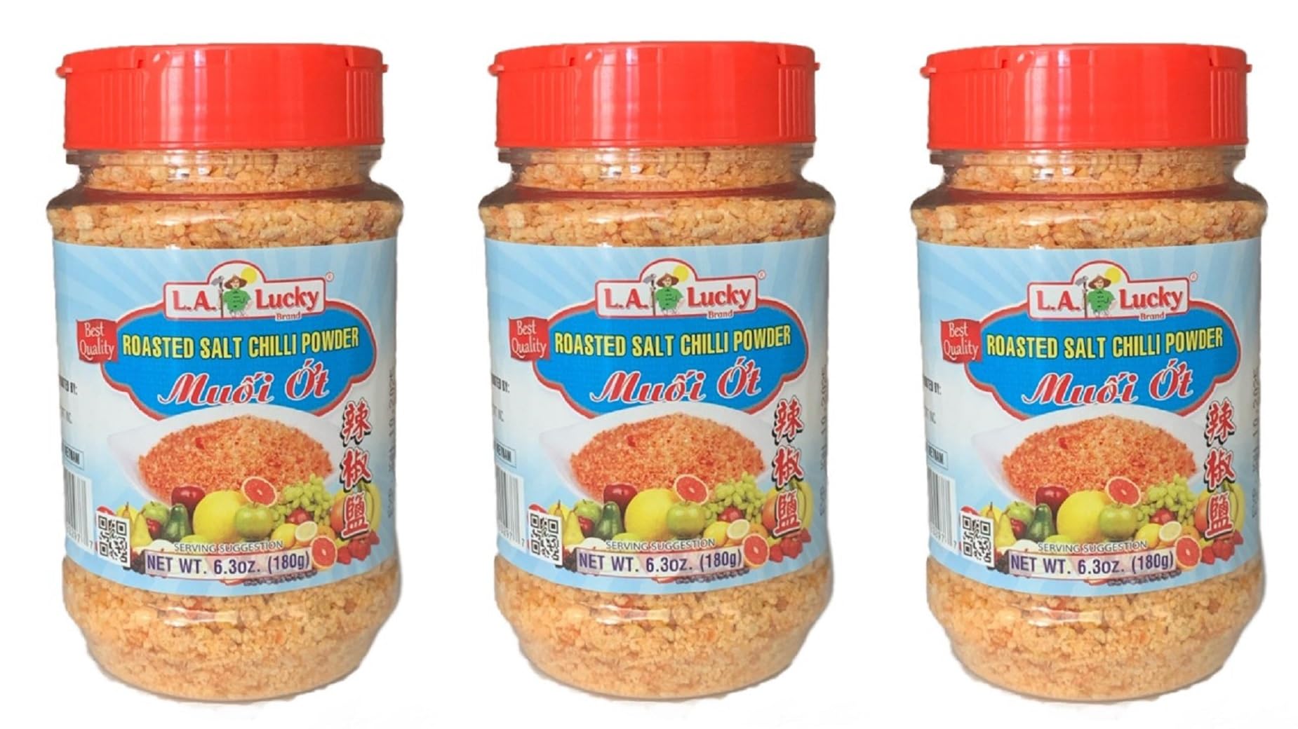 Amazon.com : 3 Packs - Roasted Salt Chili Powder - Muoi Ot - 6.3 Oz ...