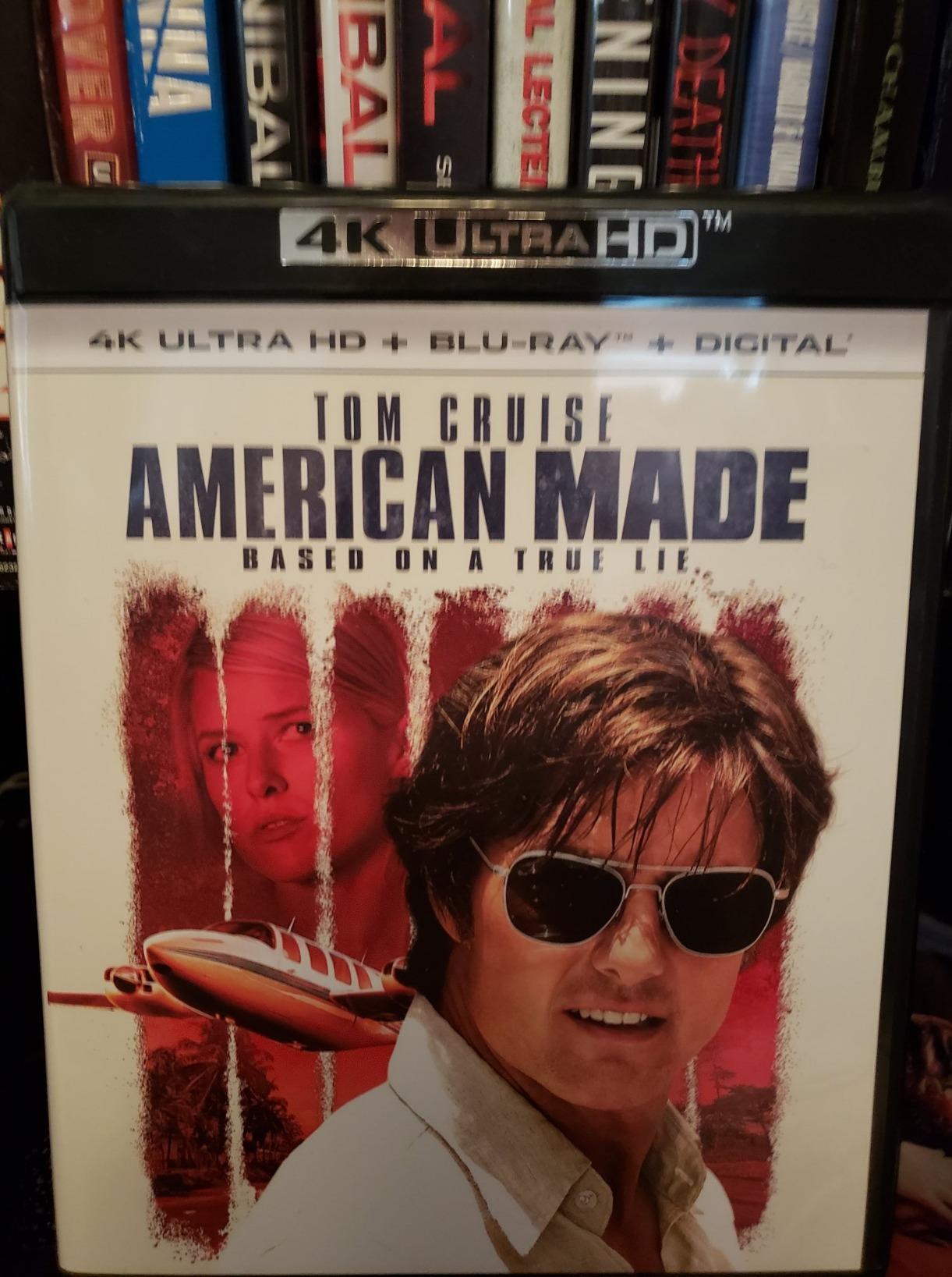 Amazon.com: American Made [DVD] : Tom Cruise, Domhnall Gleeson, Sarah ...