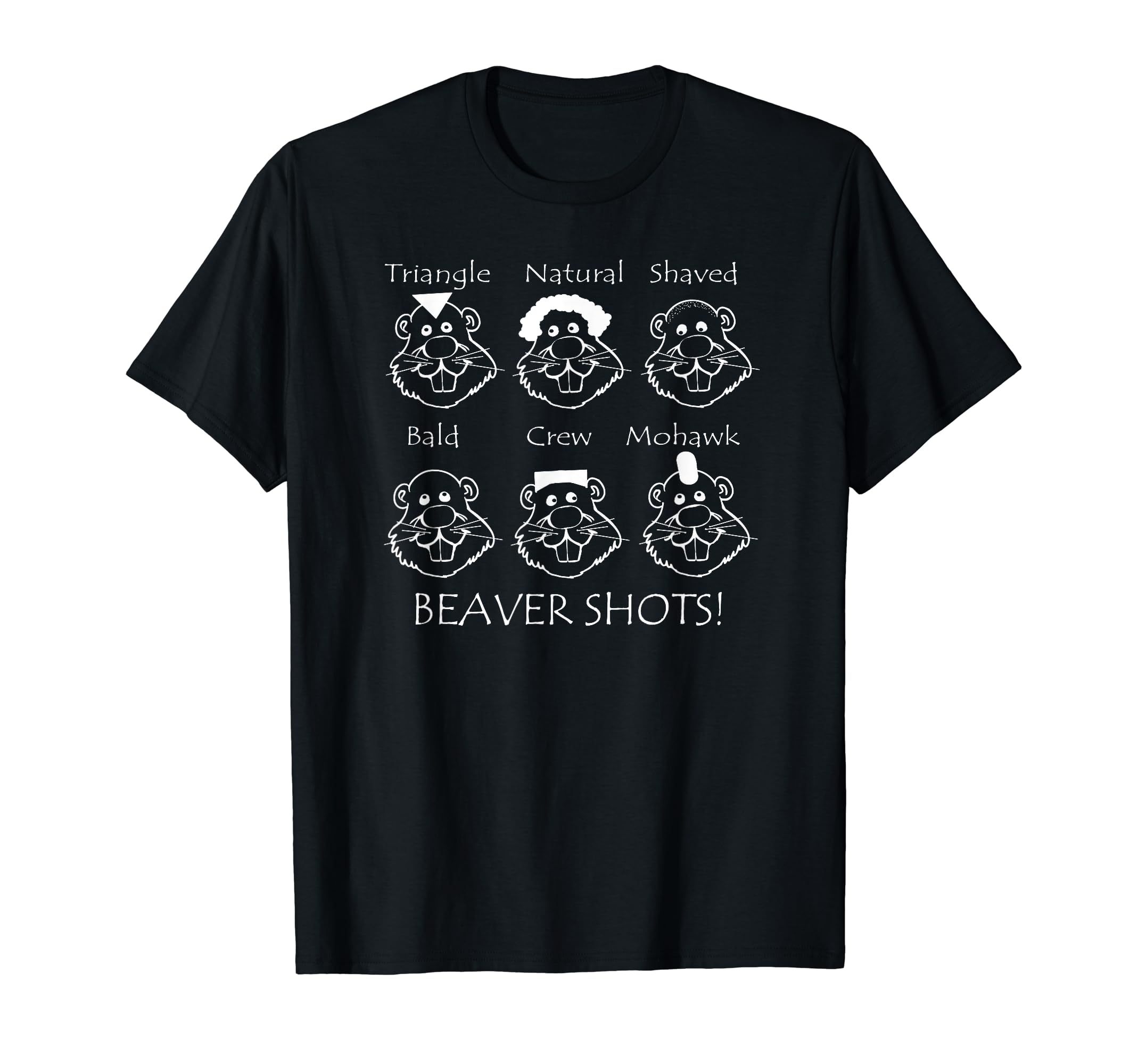 Amazon.com: Beaver Shots!, Funny Beavers With Different Hair Styles ...