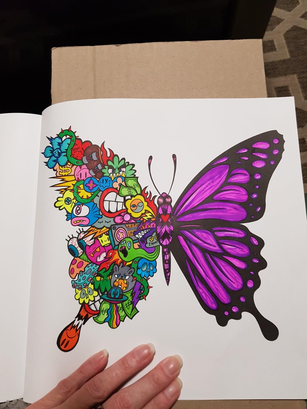 Creatopia: A Coloring Book : VEXX: Amazon.com.au: Books