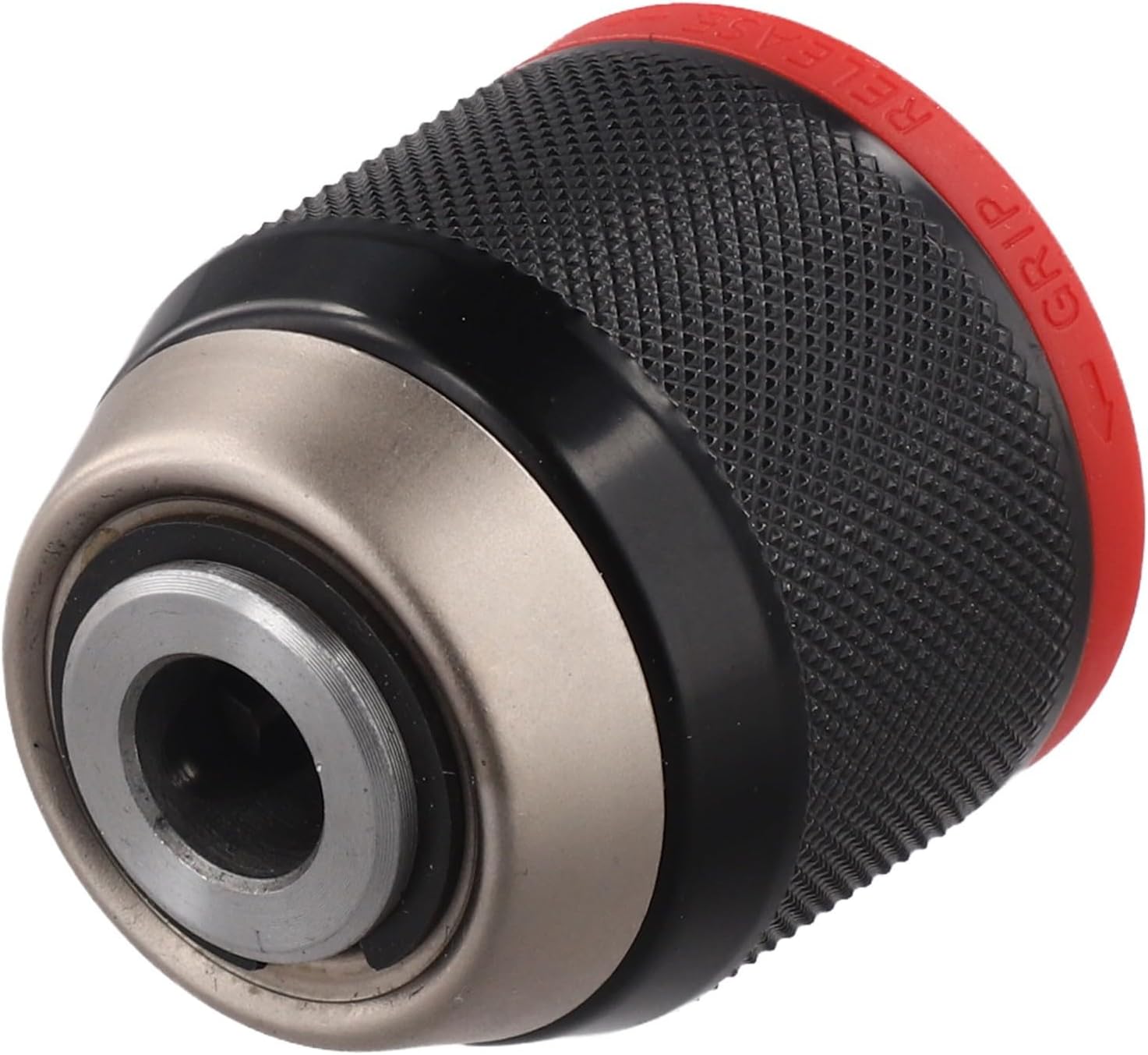 10mm Self-Locking Keyless Drill Chuck 3/8-24 UNF Thread Metal Ratchet ...