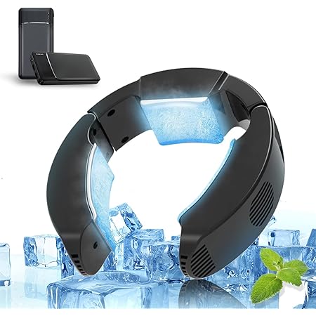 Amazon.com: Personal Portable Air Conditioner Neck Fans, 2 in 1 ...