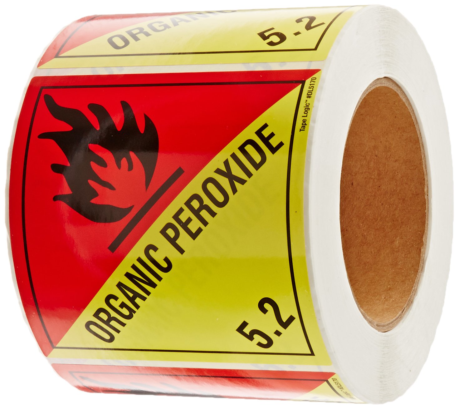 Amazon.com: Tape Logic 4 x 4" - "Organic Peroxide - 5.2" Labels ...