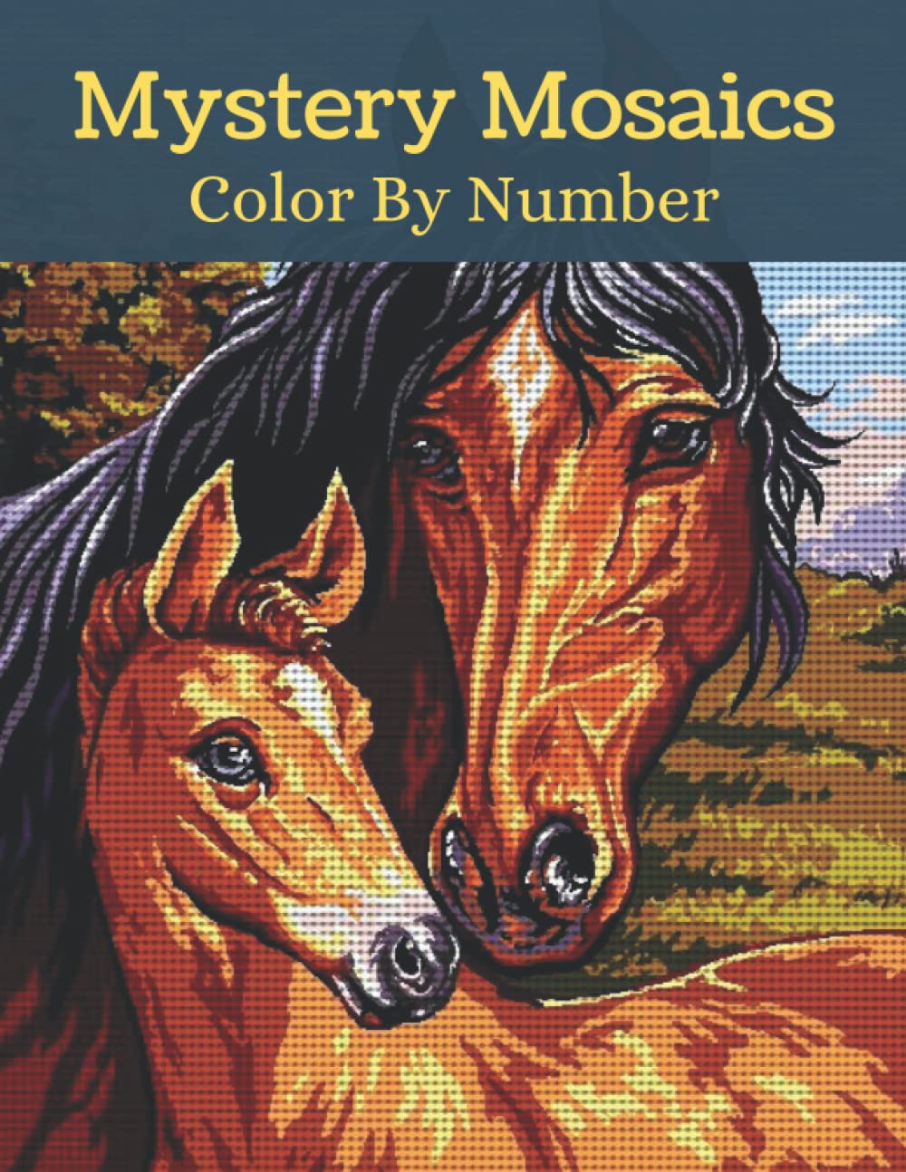 Buy Mystery Mosaics Color By number: Extreme challenges to complete in ...