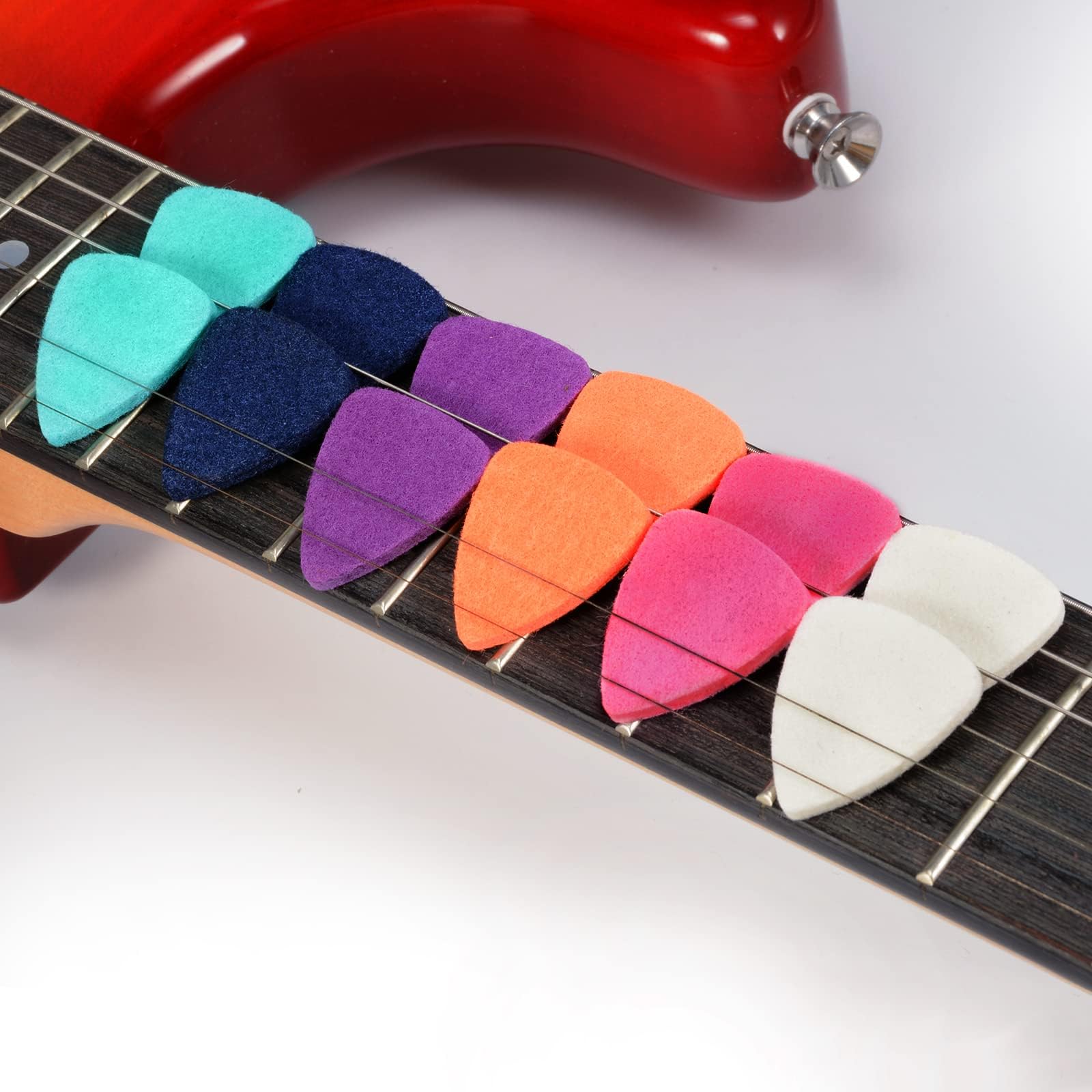 Amazon.com: BoloPick Felt Picks for Ukulele, Guitar, and Bass with easy ...