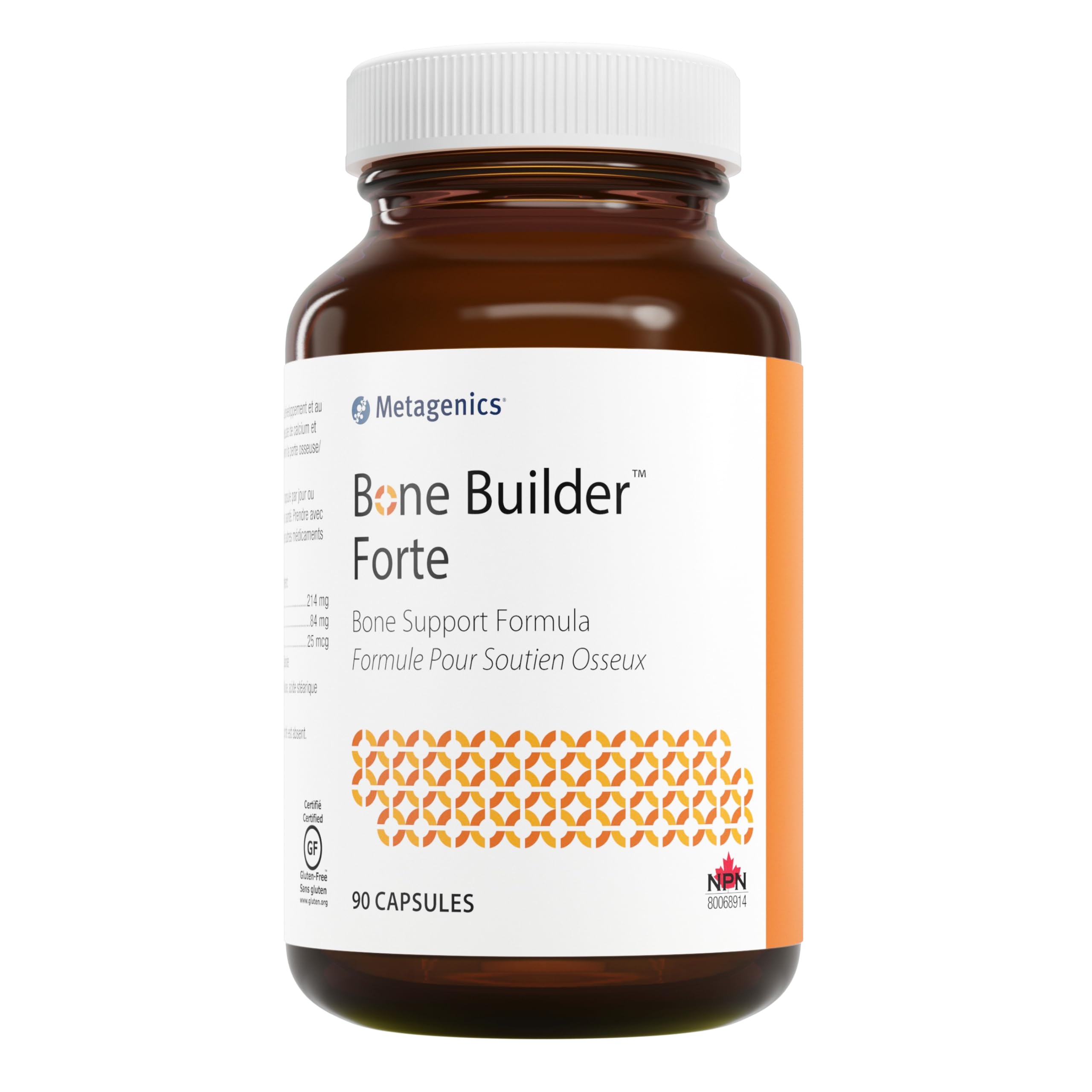 Metagenics - Bone Builder Forte - Bones and Teeth Support with Calcium ...
