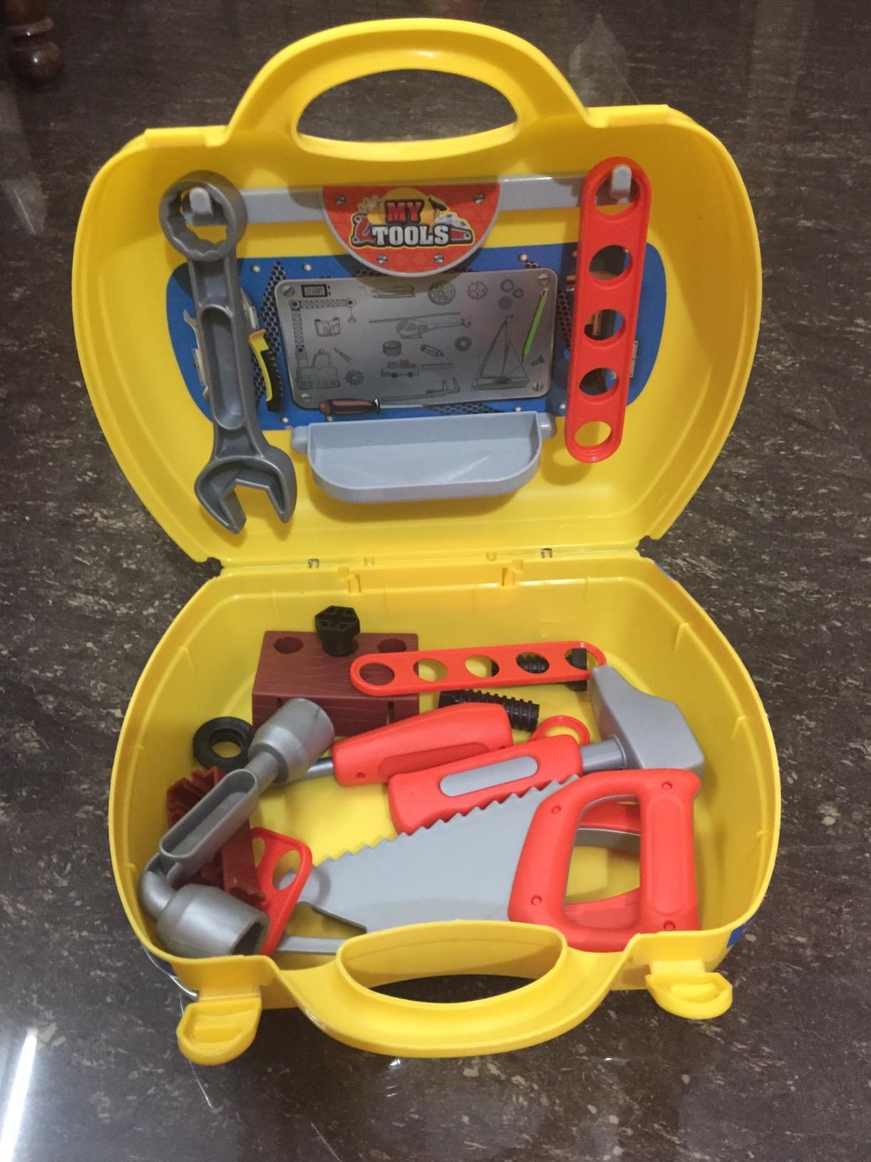 Buy FunBlast Plastic Construction Tools Kit Toys for Kids (Multicolour ...