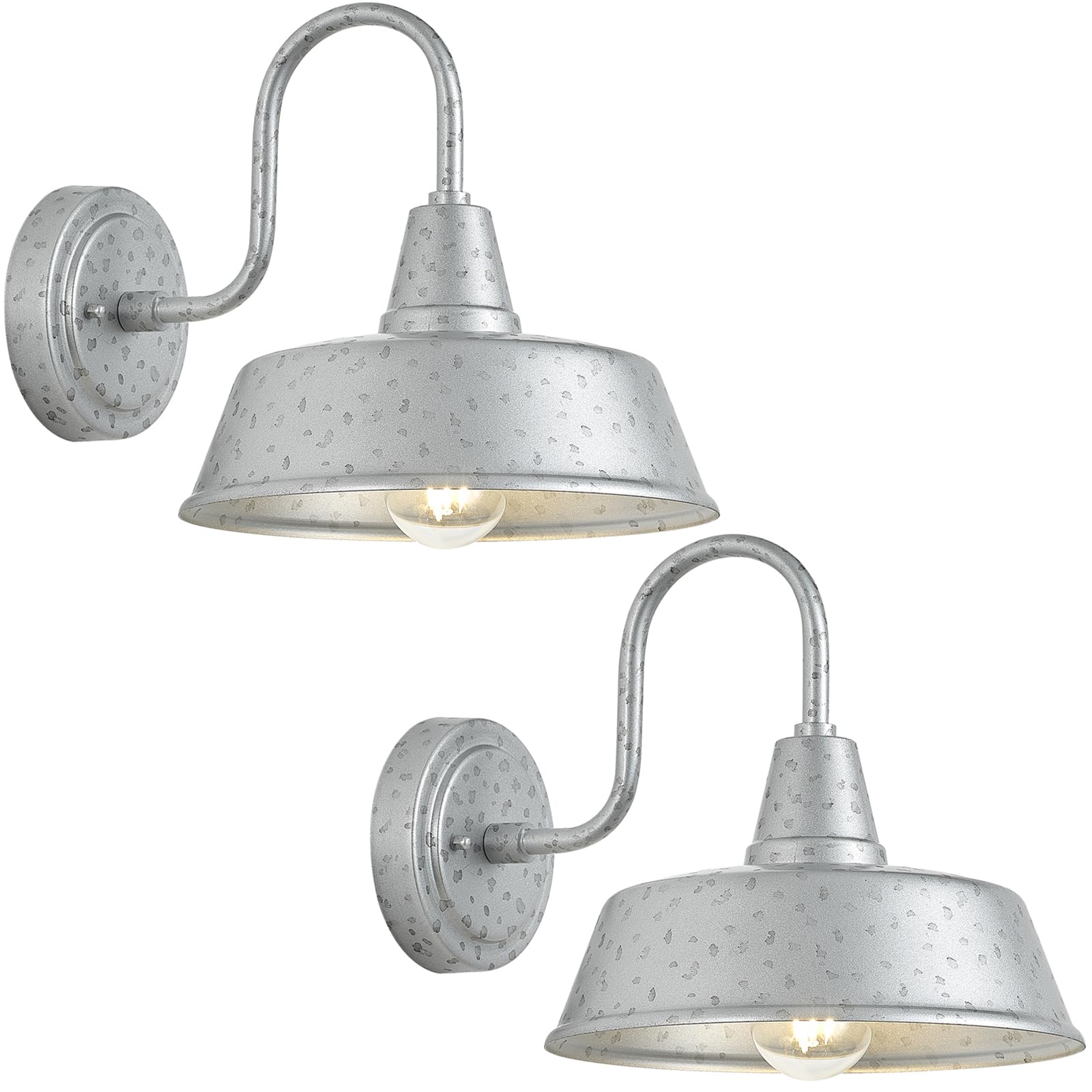 Garage Pendant Galvanized Metal Lighting