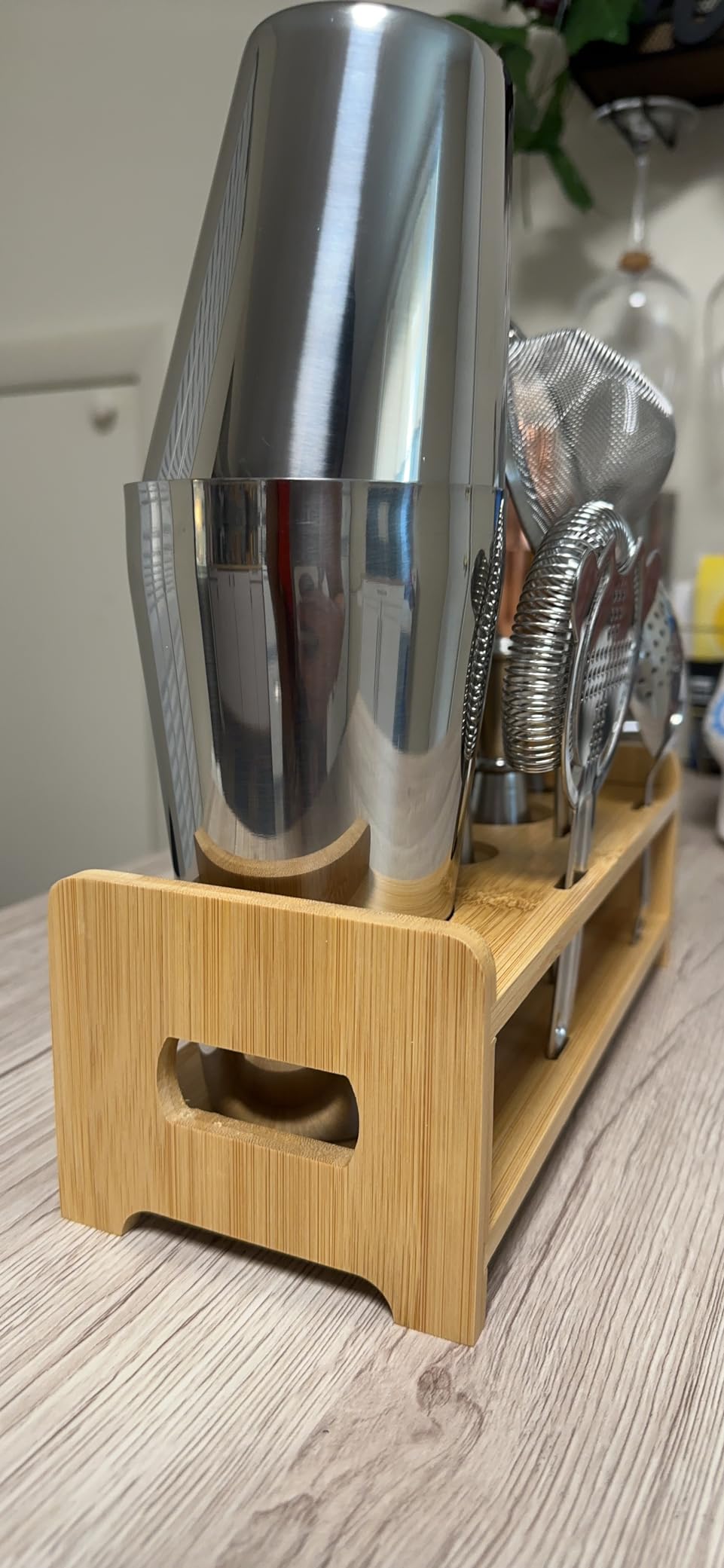 Amazon.com: Barvivo Bartender Cocktail Shaker Set - Bartending Cocktail ...