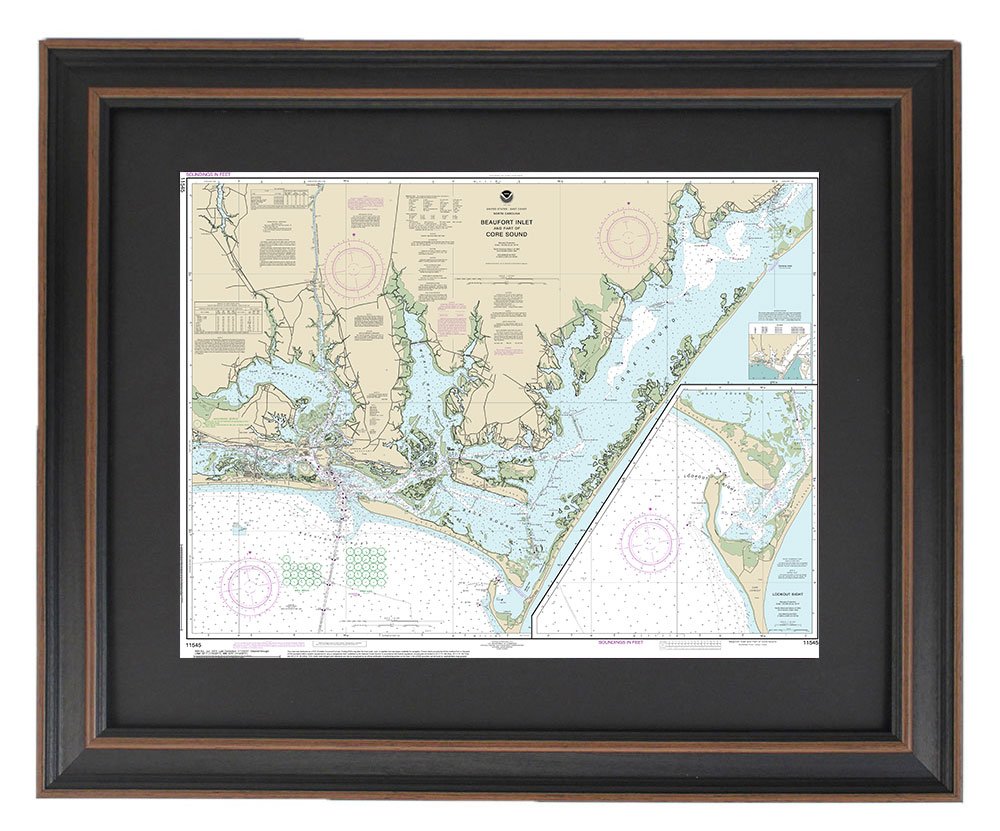 Beaufort Inlet Chart Nautical Charts Of Beaufort Sea