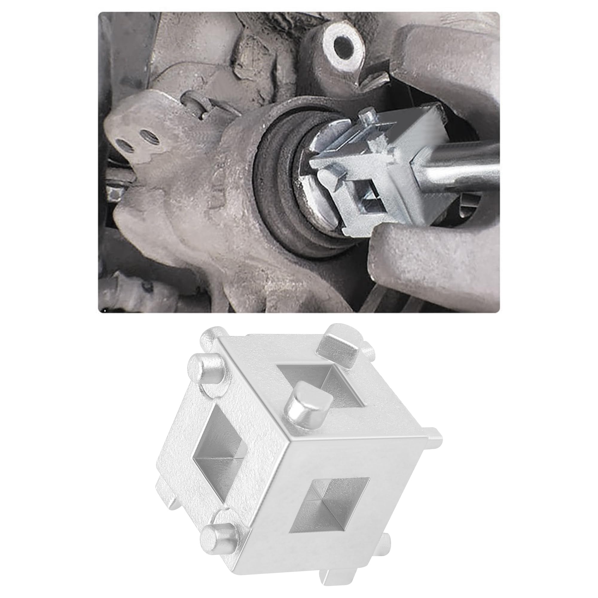 Amazon.com: Car Cube Brake Caliper Compression Tool,Durable Steel Brake ...