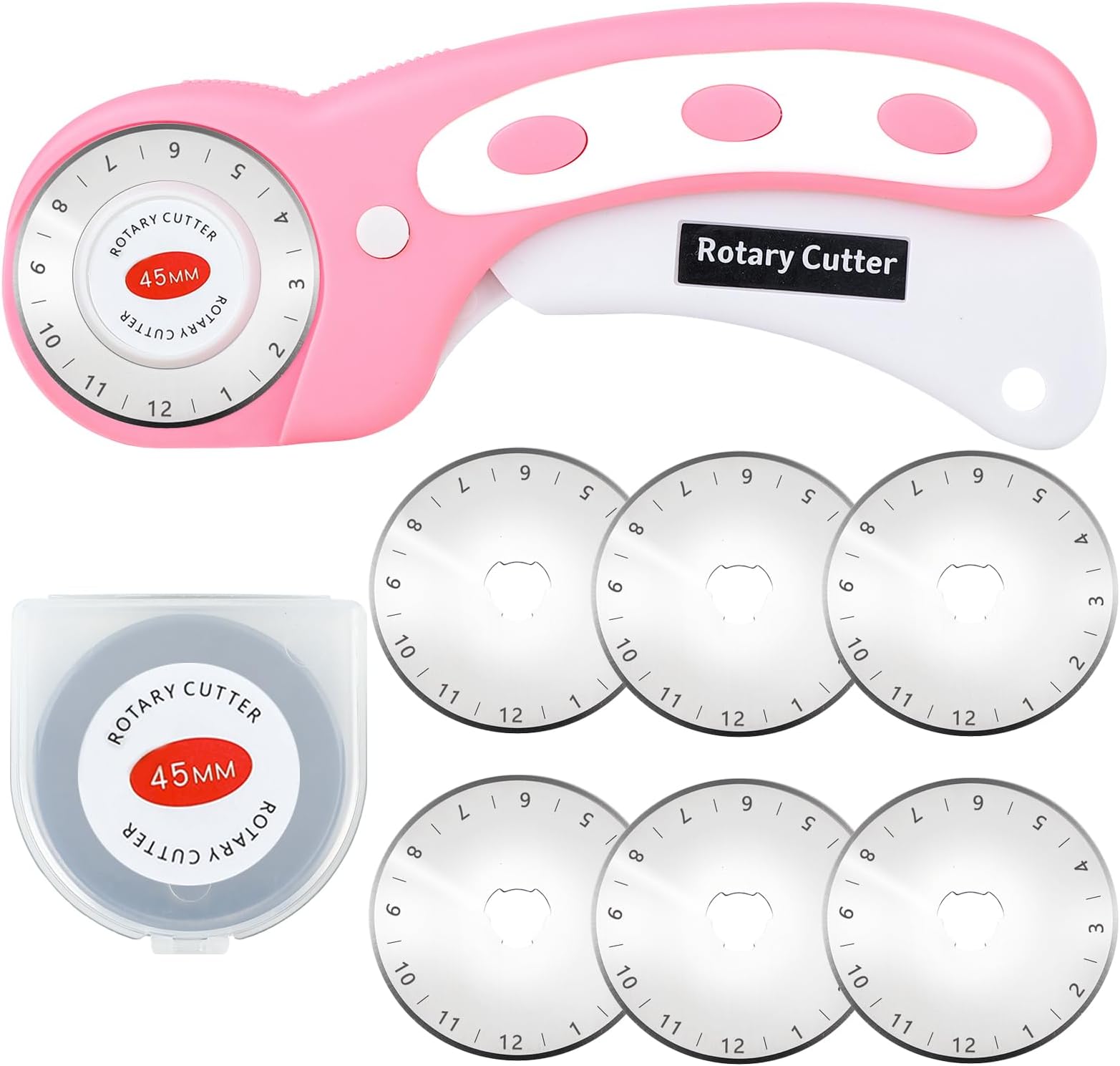 Amazon.com: Mr. Pen- Rotary Cutter for Fabric with 1 Extra Blade, 45mm ...