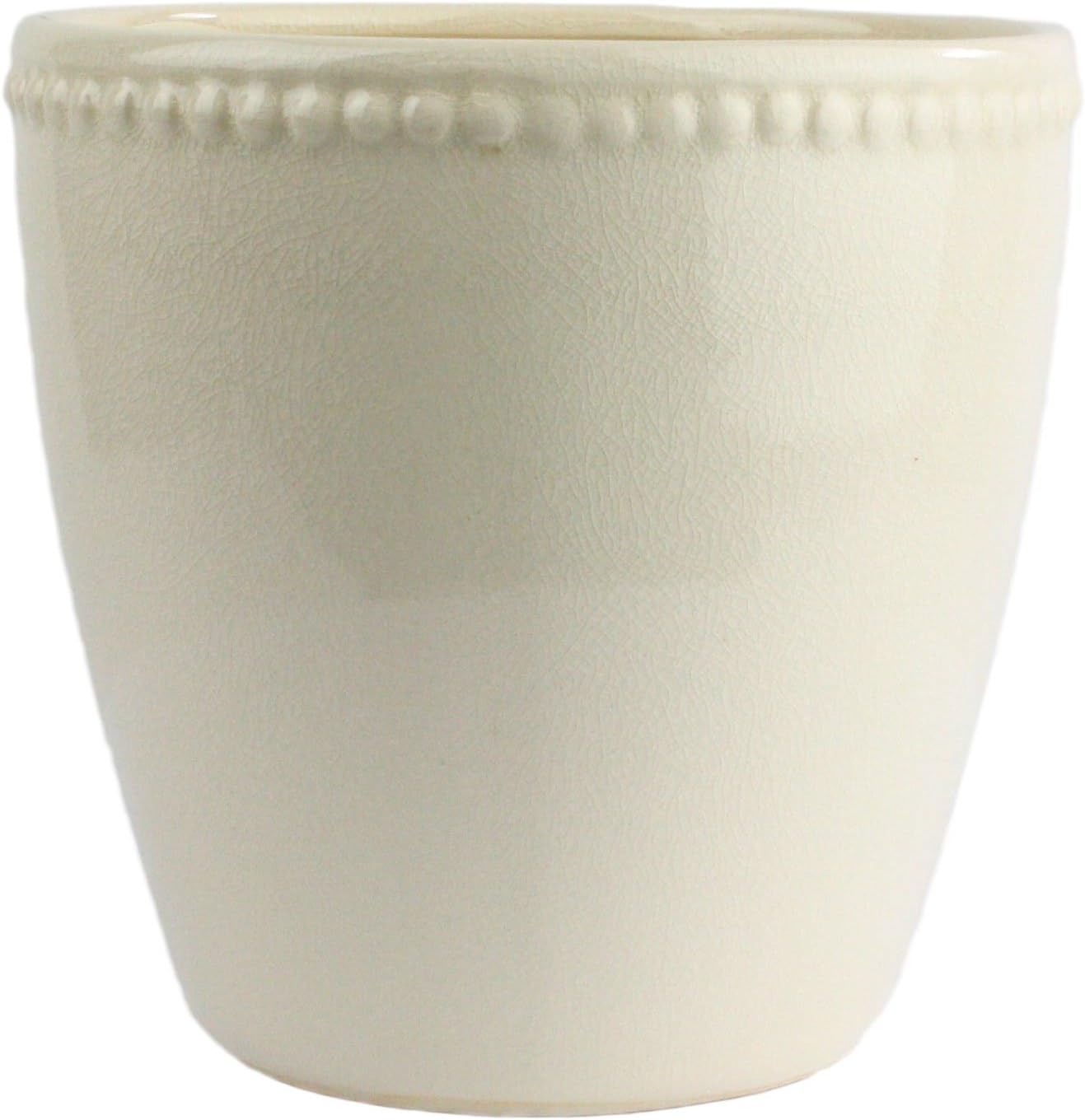 Amazon.com: HomArt Parisian Ceramic Cachepot, Large, White : Patio ...