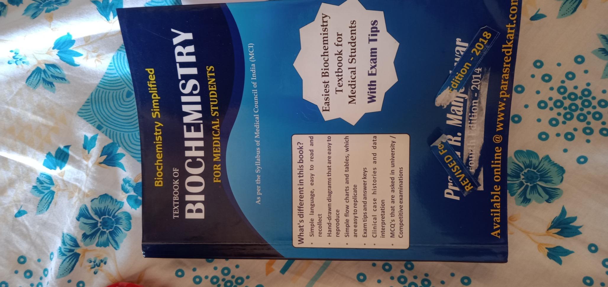 Buy Biochemistry Simplified Textbook of Biochemistry for Medical ...