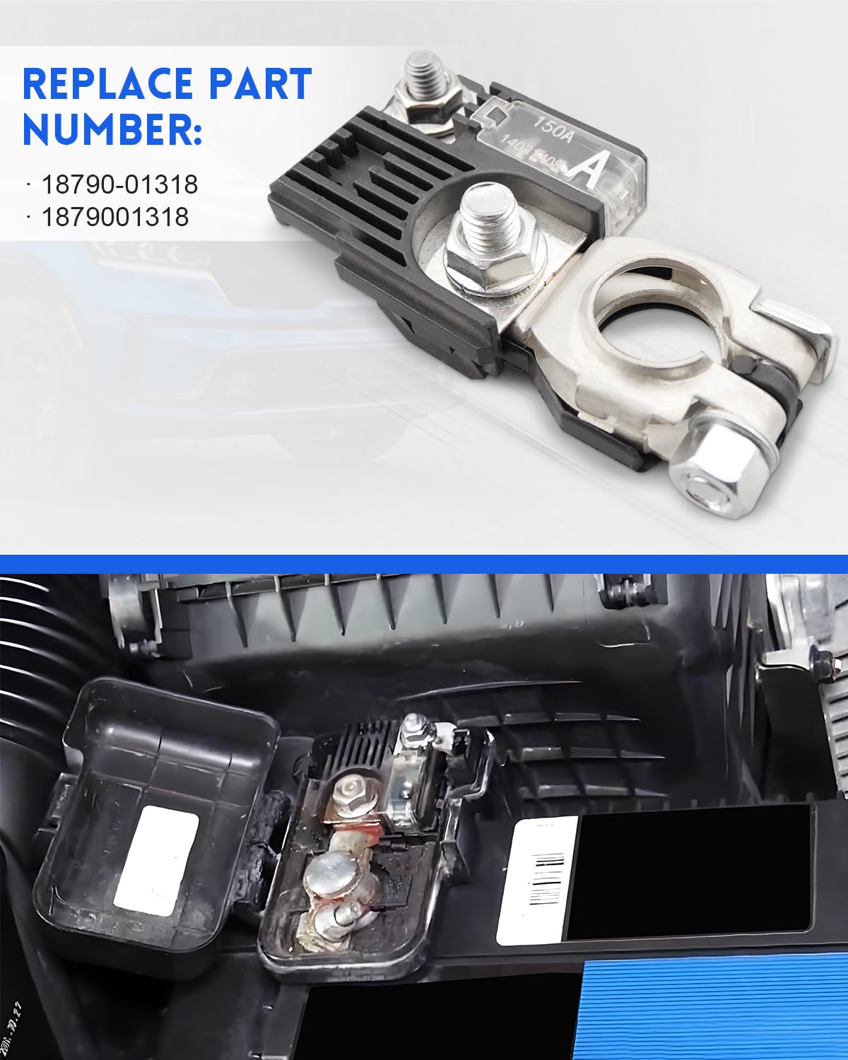 150 Amp Fuse 18790-01318 Battery Fusible Fuselink Fuse W/Positive ...