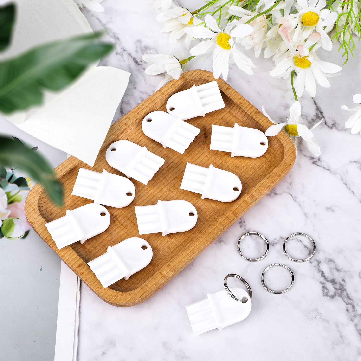Snapklik.com : 10pcs Toilet Paper Dispenser Key, Plastic Paper Towel ...
