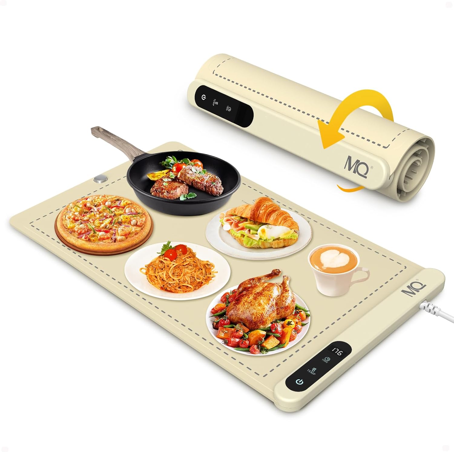 Amazon.com: 【Upgrade Graphene】 Warming Mat for Food - Food Warming Mat ...