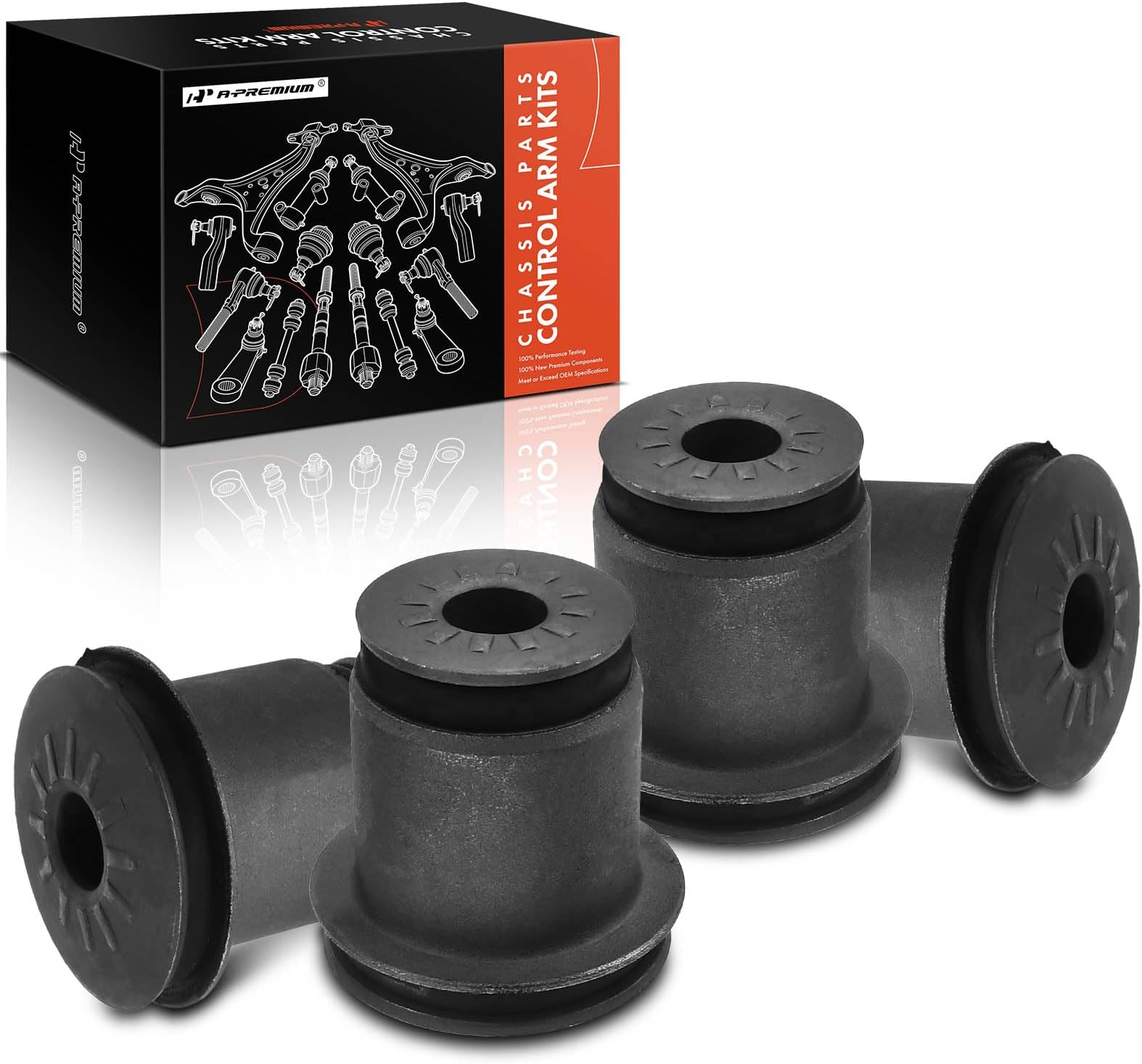 Amazon.com: A-Premium Set of 4, Front Upper Control Arm Bushing Kit ...
