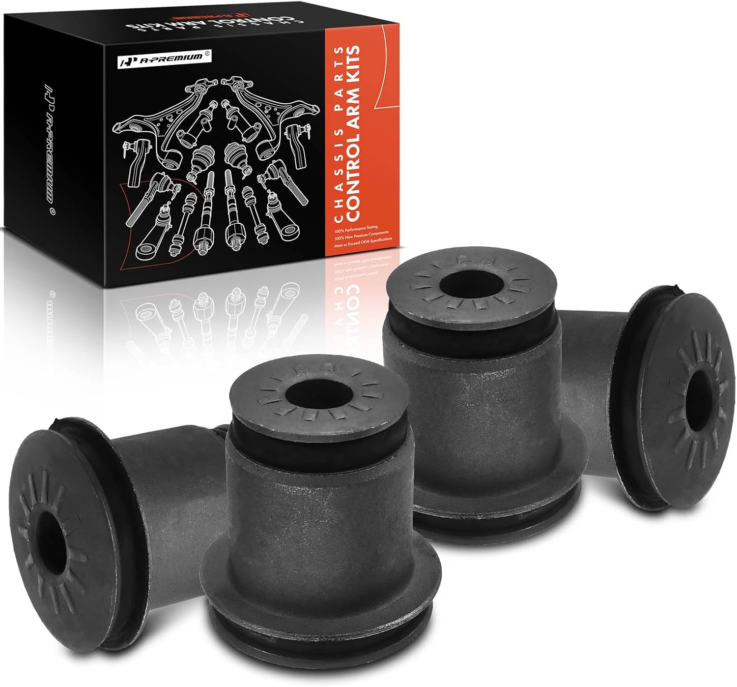 Amazon.com: A-Premium Set of 4, Front Upper Control Arm Bushing Kit ...
