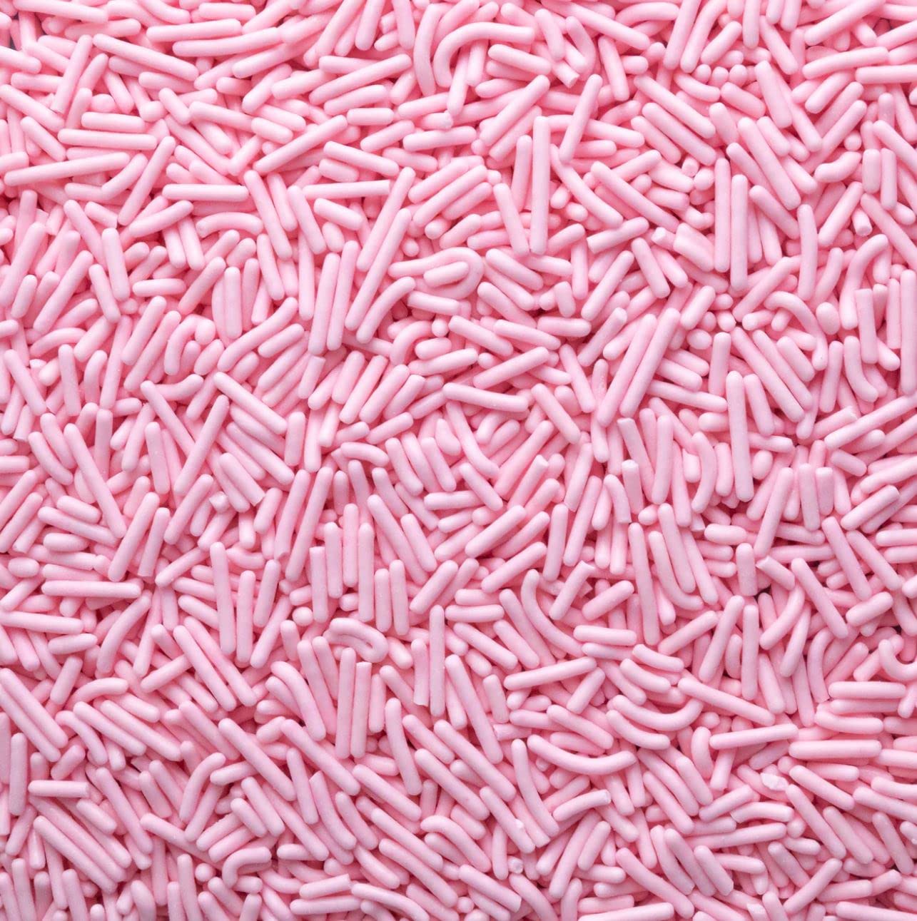 Amazon.com: Pink "Jimmy" Rods - Edible Sprinkle Topping | great for ...