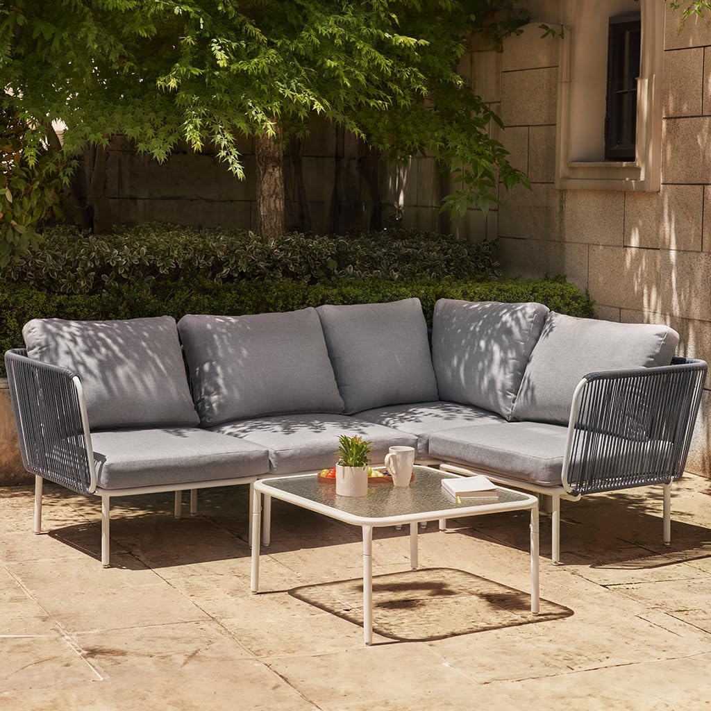 Amazon.com: EAST OAK 5-Piece Montauk Modular Patio Furniture Set ...