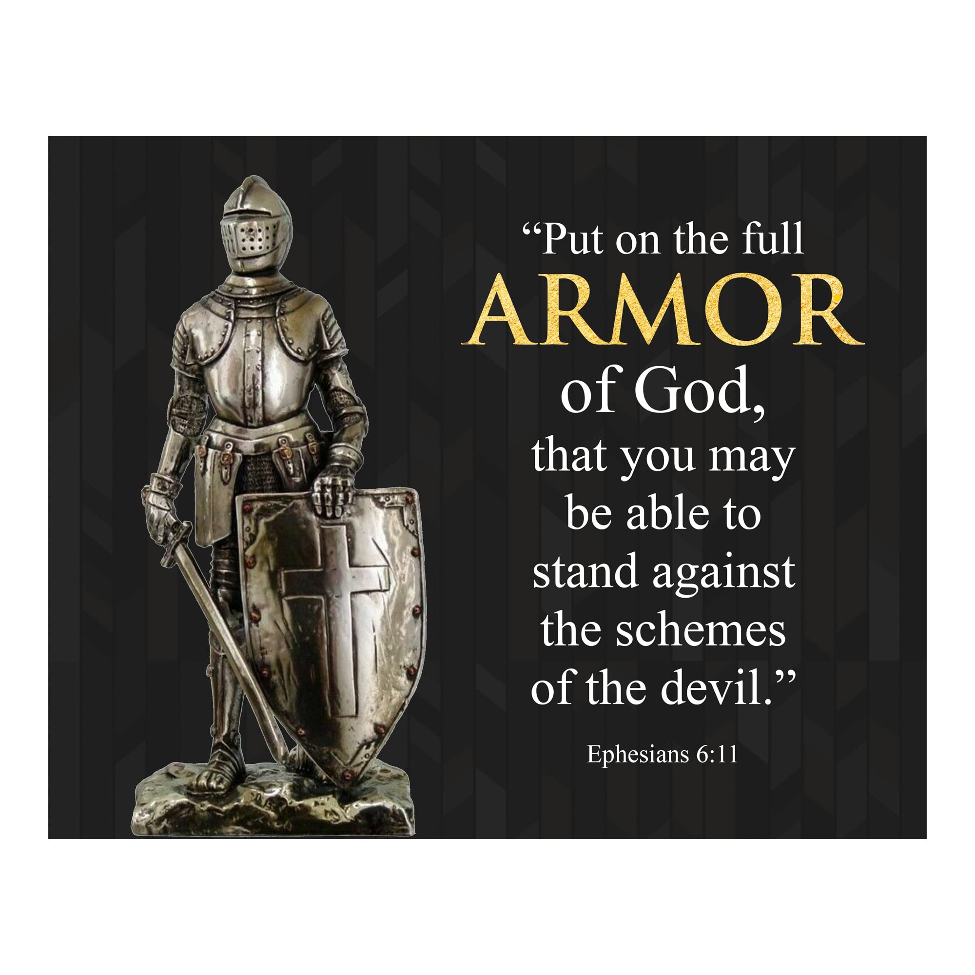 Buy Armor of God - Christian Soldier Wall Decor, Bible Verse ...