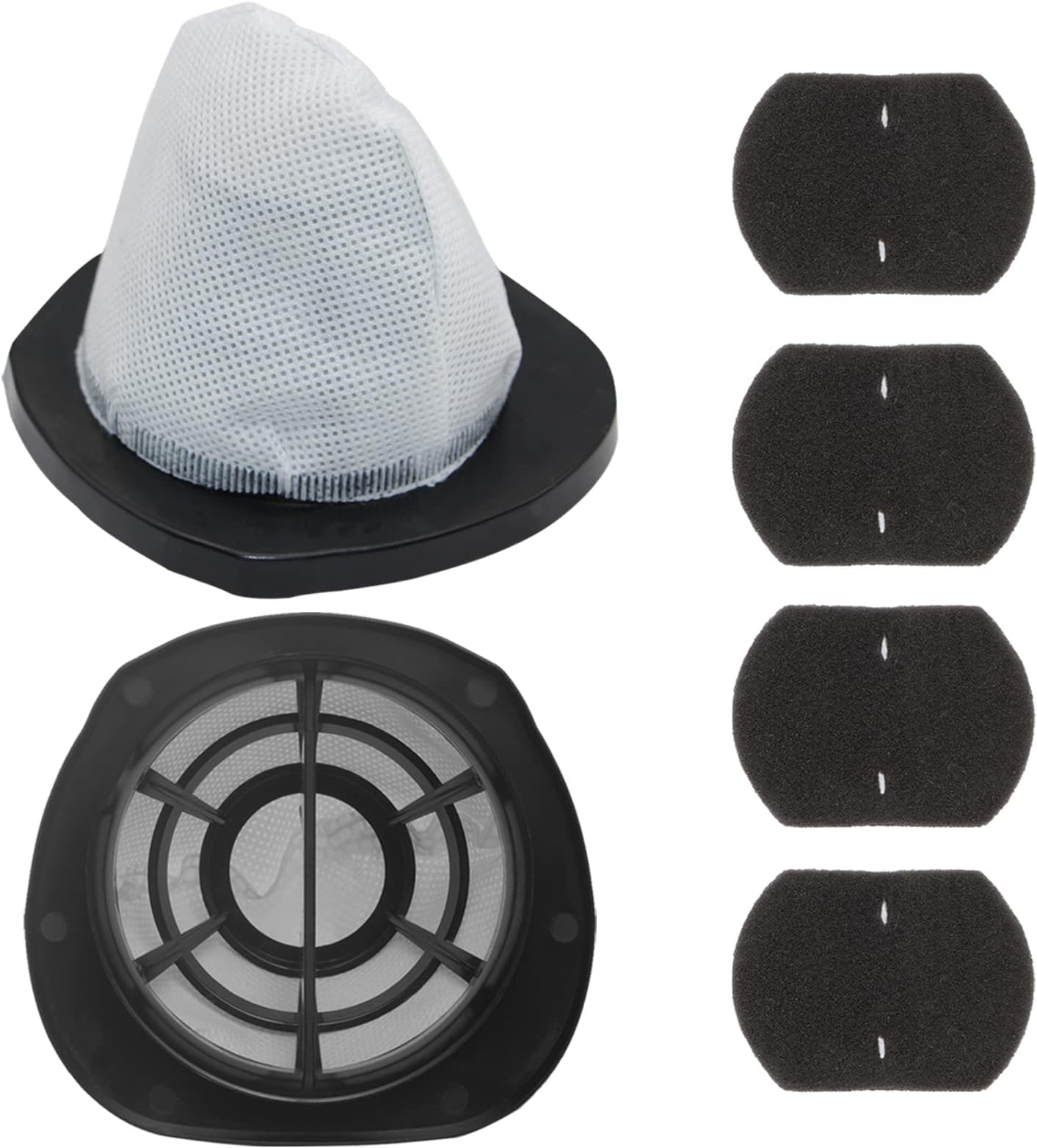 Amazon.com: 2 Pack 2030 Vacuum Filter and 4 Pack Foam Filter Compatible ...