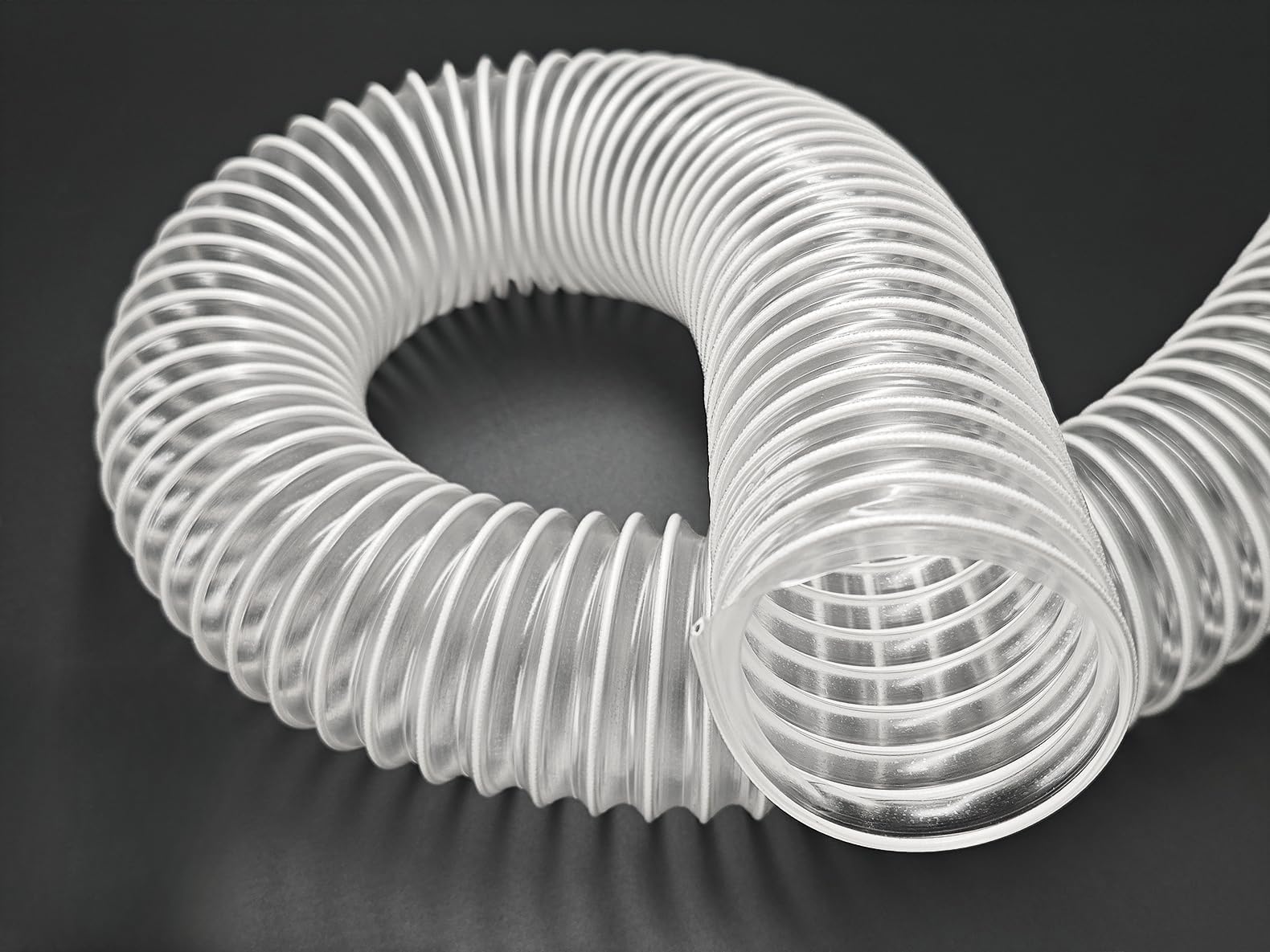 Snapklik.com : PEISONGFEI 2 1/2" X 10 Clear PVC Dust Collection Hose ...