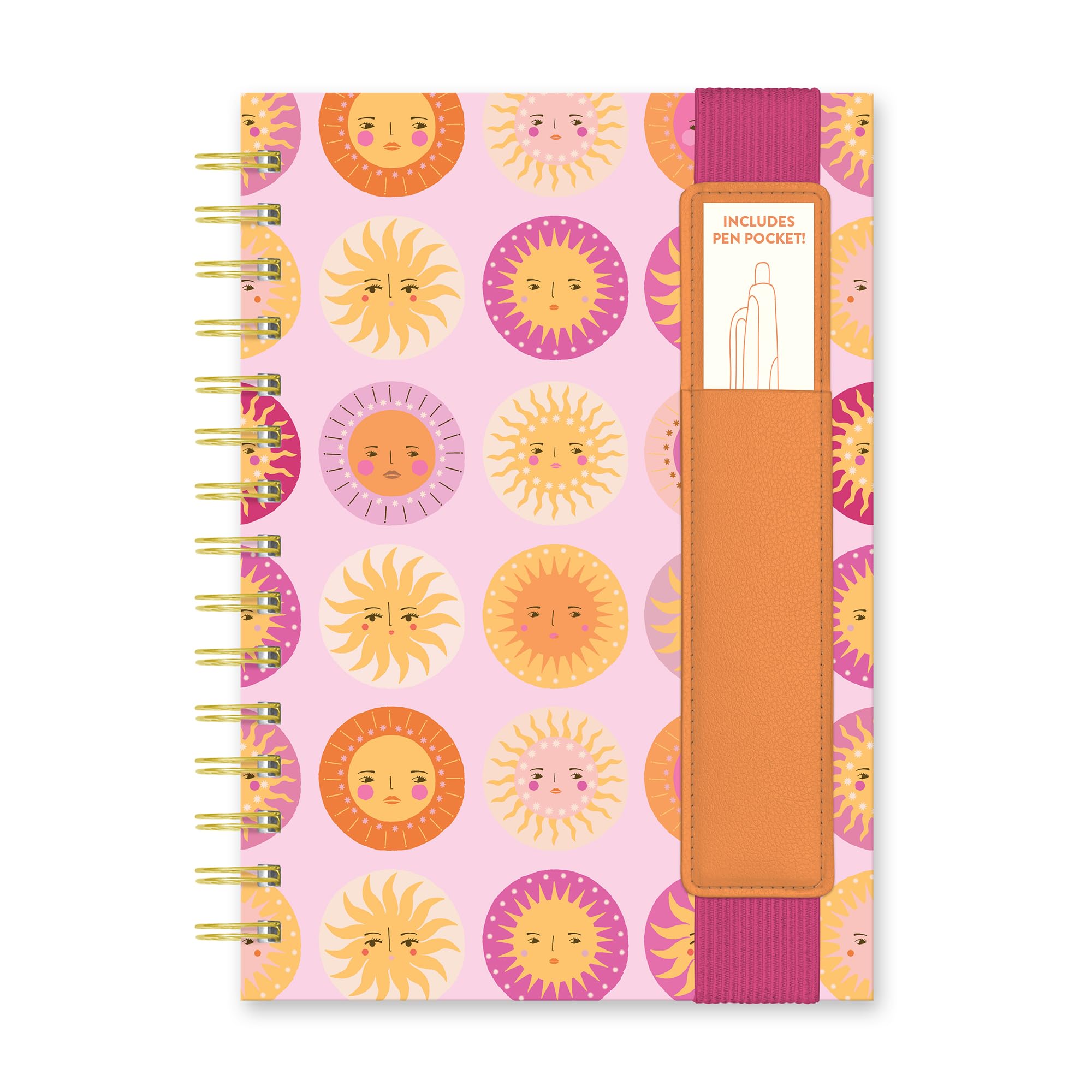 Amazon.com : Studio Oh! Oliver Spiral Notebook with Pen Pocket, 5.75" x 8.75", Cute Cover Daily ...