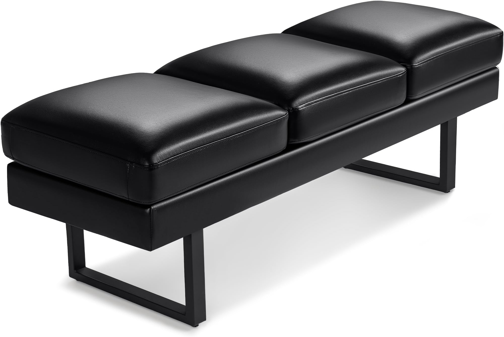 Amazon.com: Furmax Waiting Room Chairs Faux Leather Office Guest Chair ...