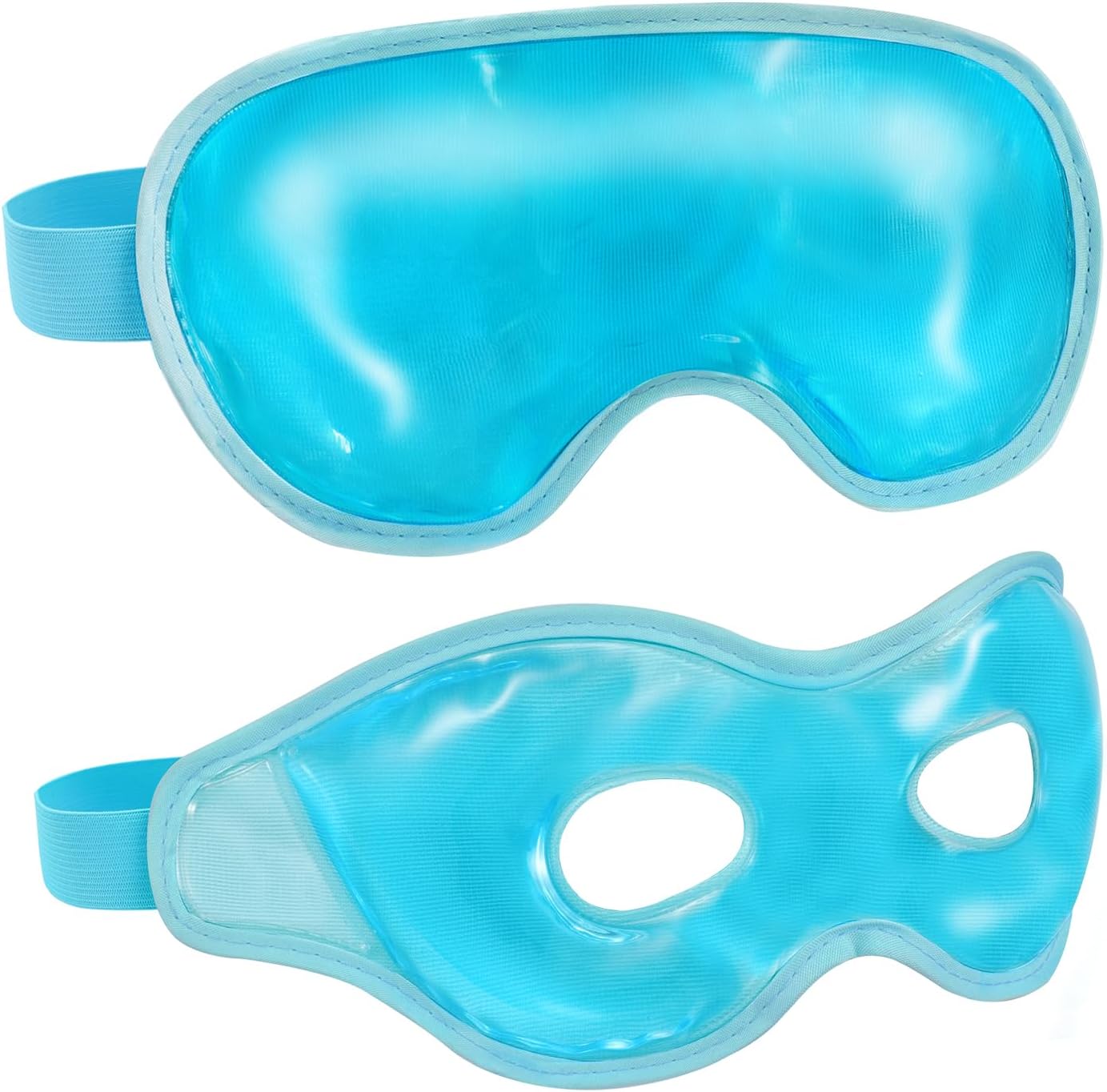 Amazon.com: 2 Pack Cooling Eye Mask for Puffy Eyes,Reusable Gel Cold ...
