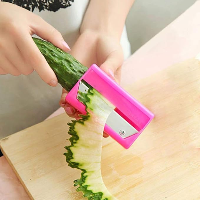 Amazon.com: QULSE 1Pc Food Facial Beauty Cucumber Slicer Carrot ...