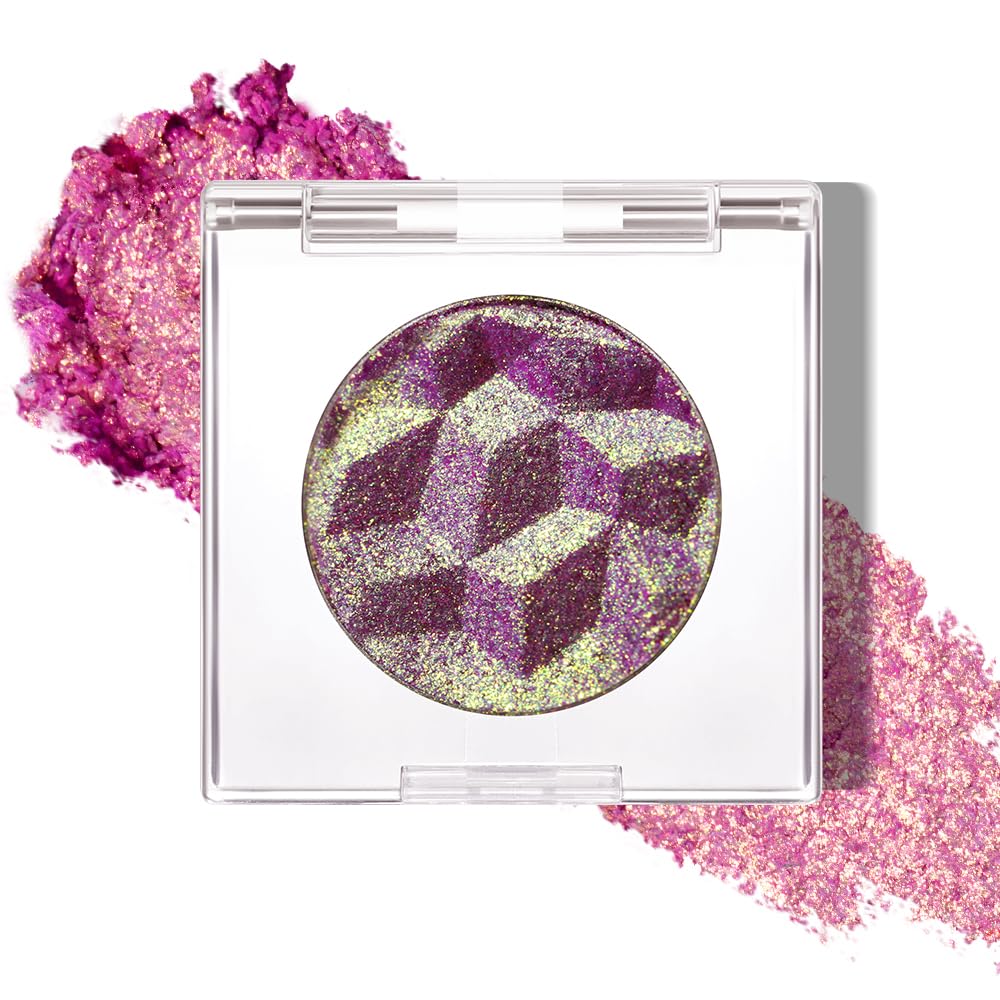 Amazon.com : Multichrome Metallic Eyeshadow - Duochrome Glitter High ...