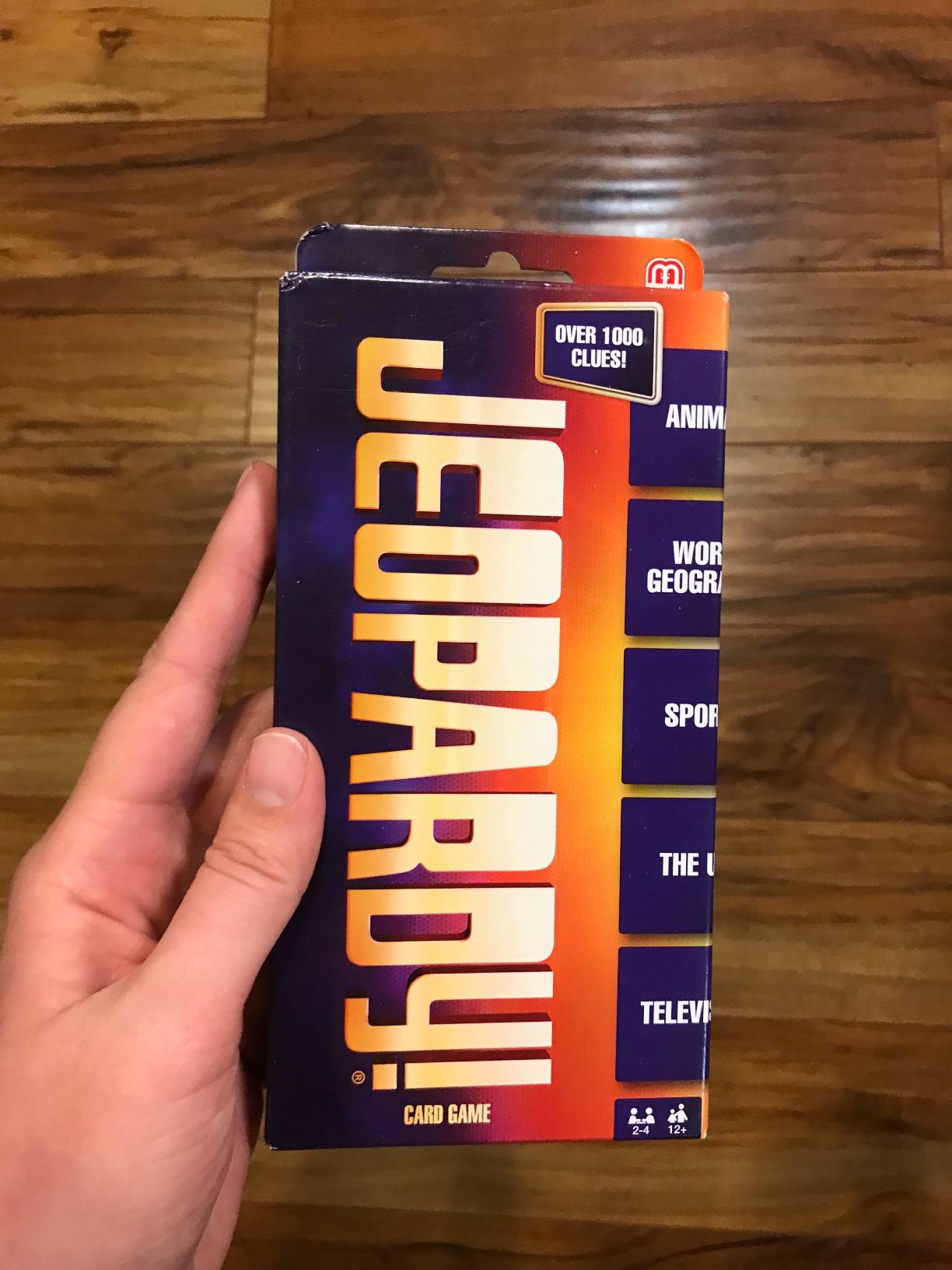 Amazon.com: Mattel Games Jeopardy : Toys & Games