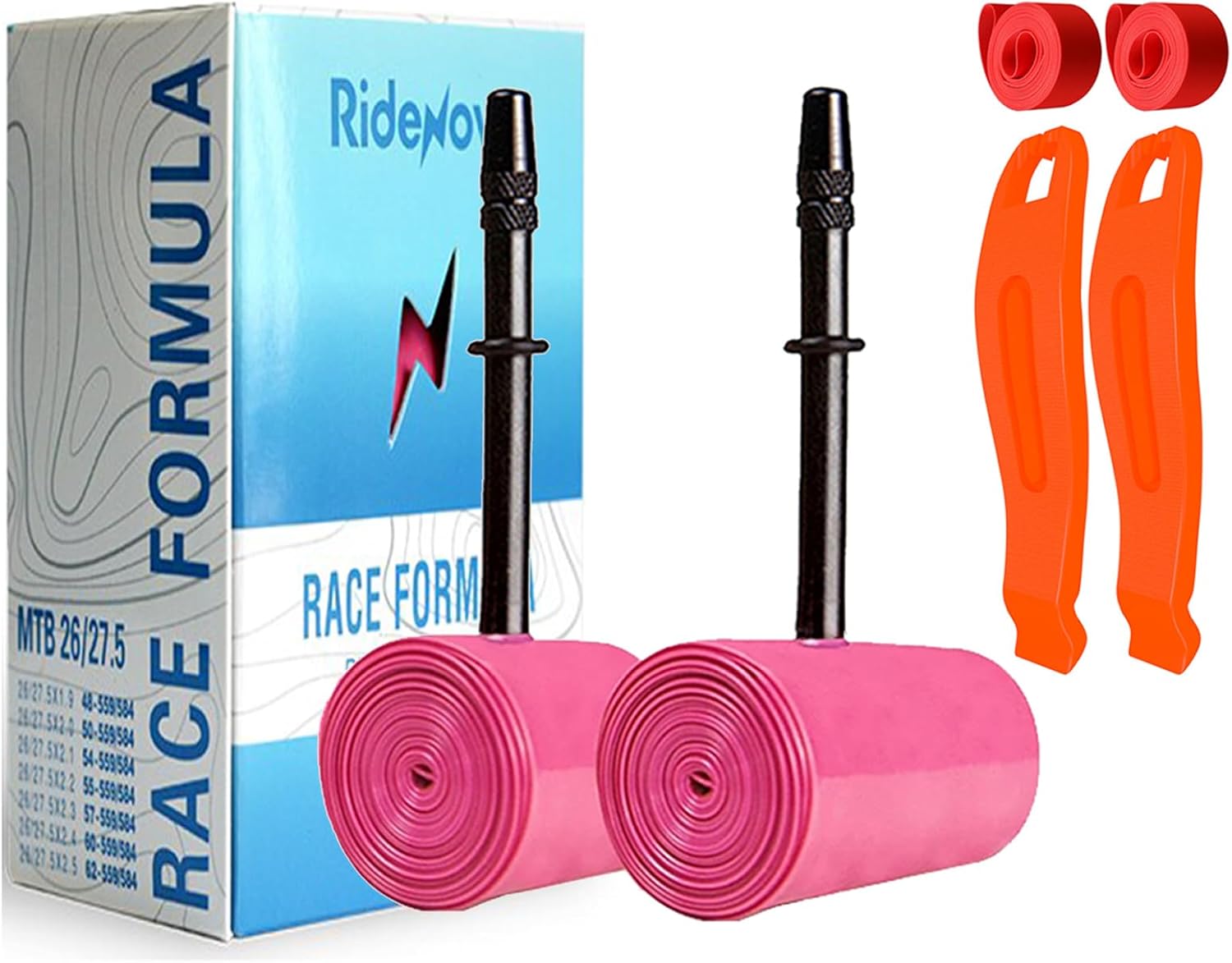 Amazon.com : Ultralight Bike Inner Tube 27.5x1.9 2.1 2.2 2.3 2.4, MTB ...