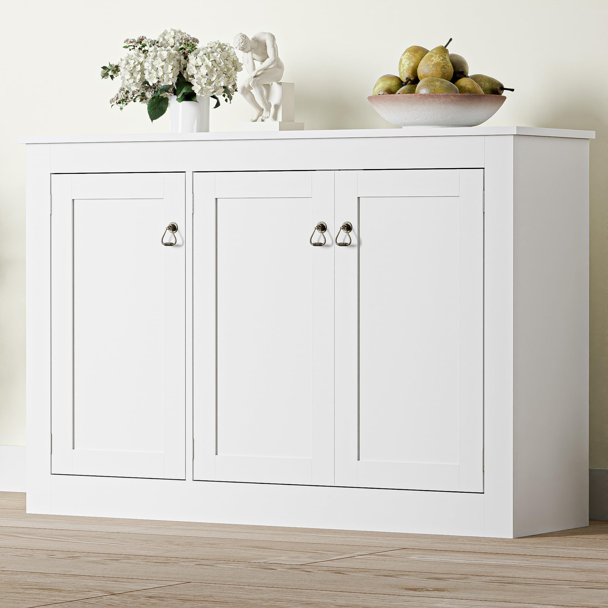 Amazon.com - Cozy Castle Buffet Cabinet with Storage - Kitchen Storage ...