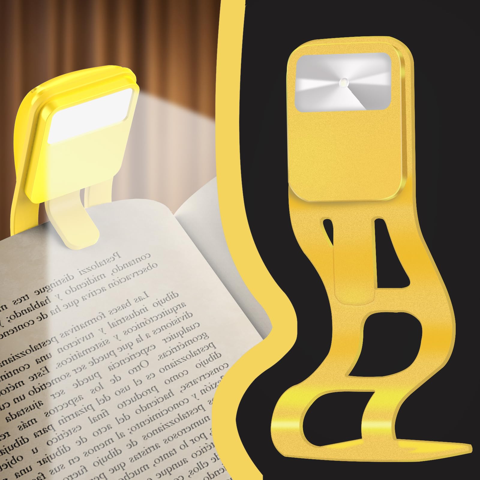 GIANTRIO Book Lights for Reading at Night in Bed, Book Light, Foldable ...