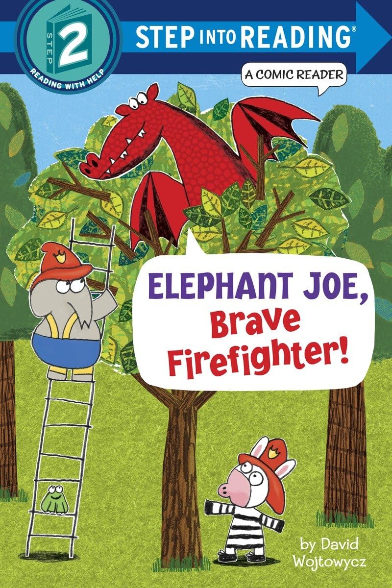 Amazon.com: Elephant Joe, Brave Firefighter! (Step into Reading Comic ...