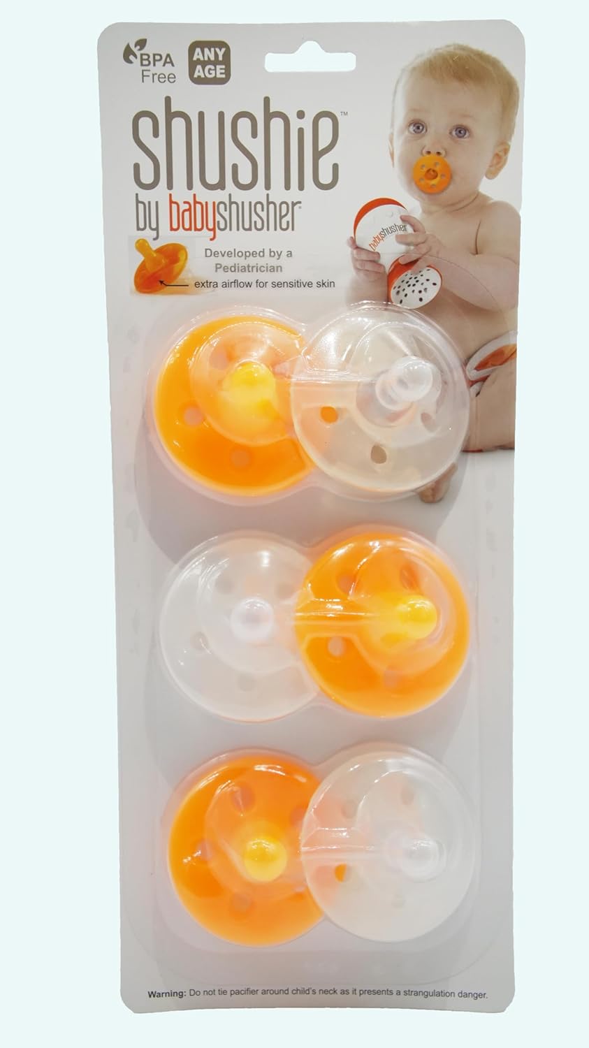 Baby Shusher Paquete de 6 chupetes Shushie Juego de chupetes para ...